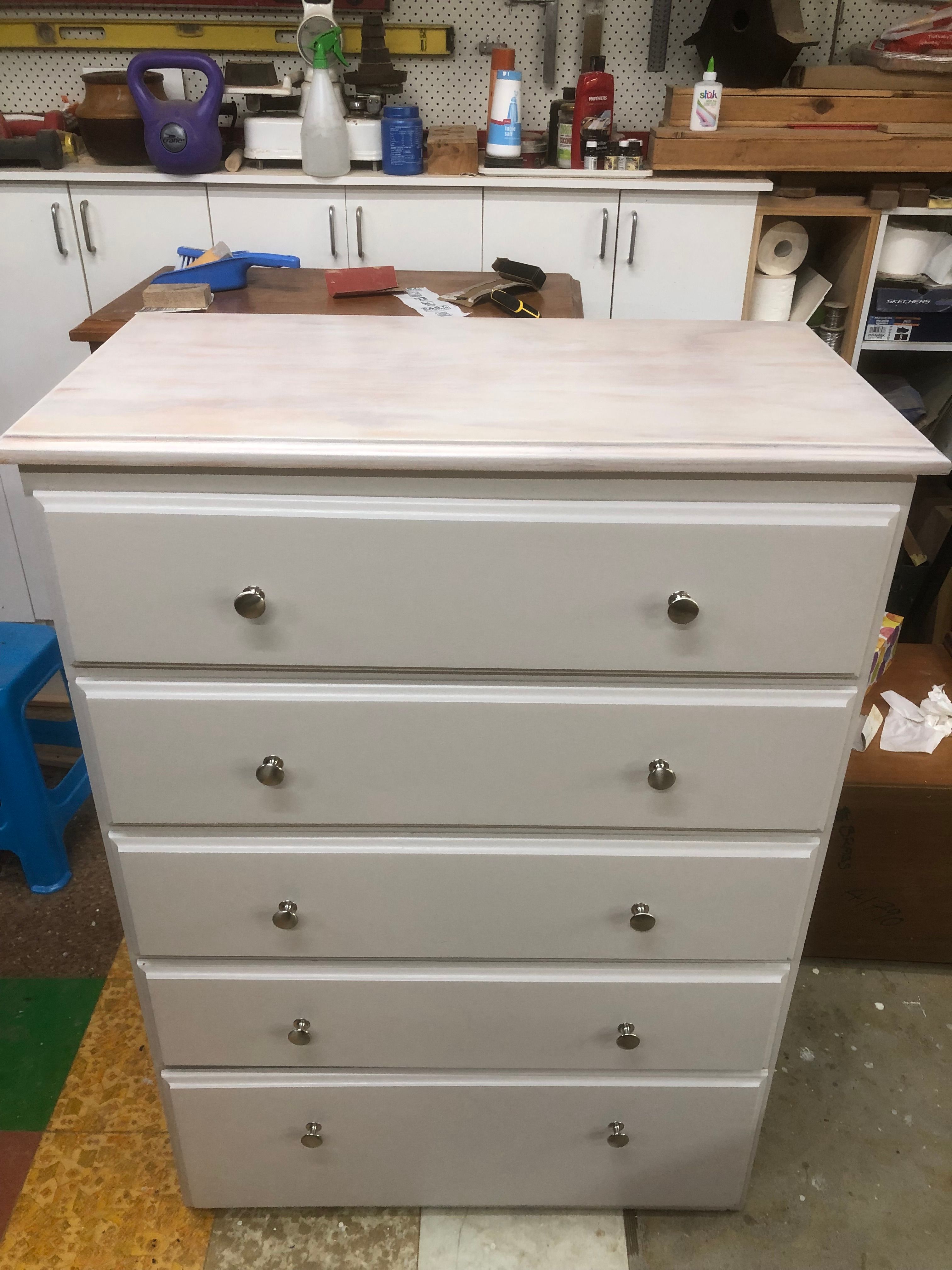 Five drawer upcycled chest | Bunnings Workshop community