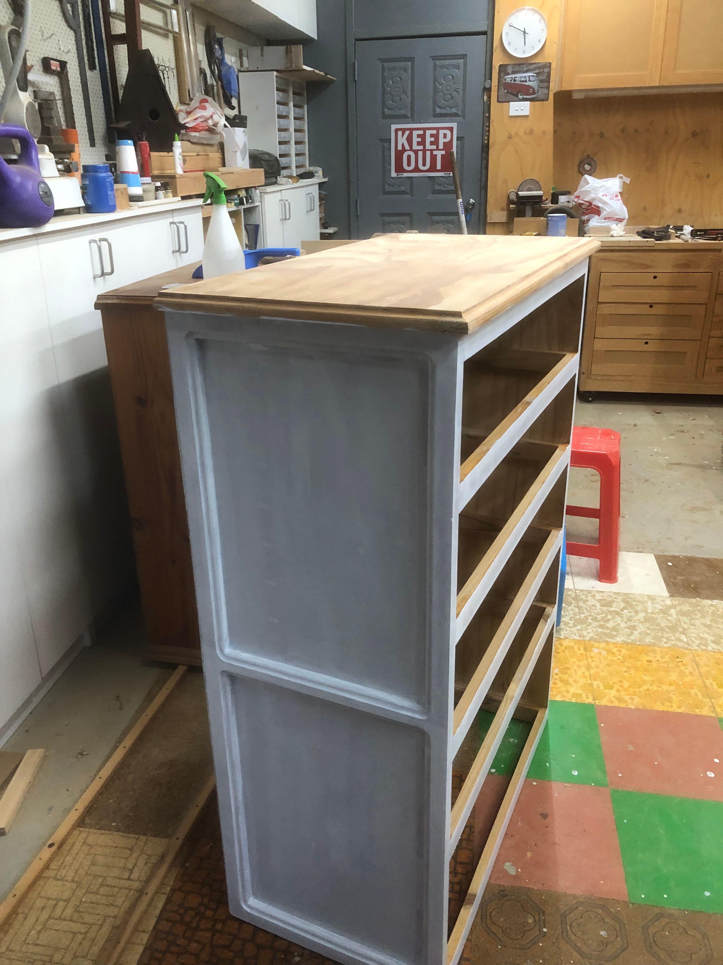 Five drawer upcycled chest | Bunnings Workshop community