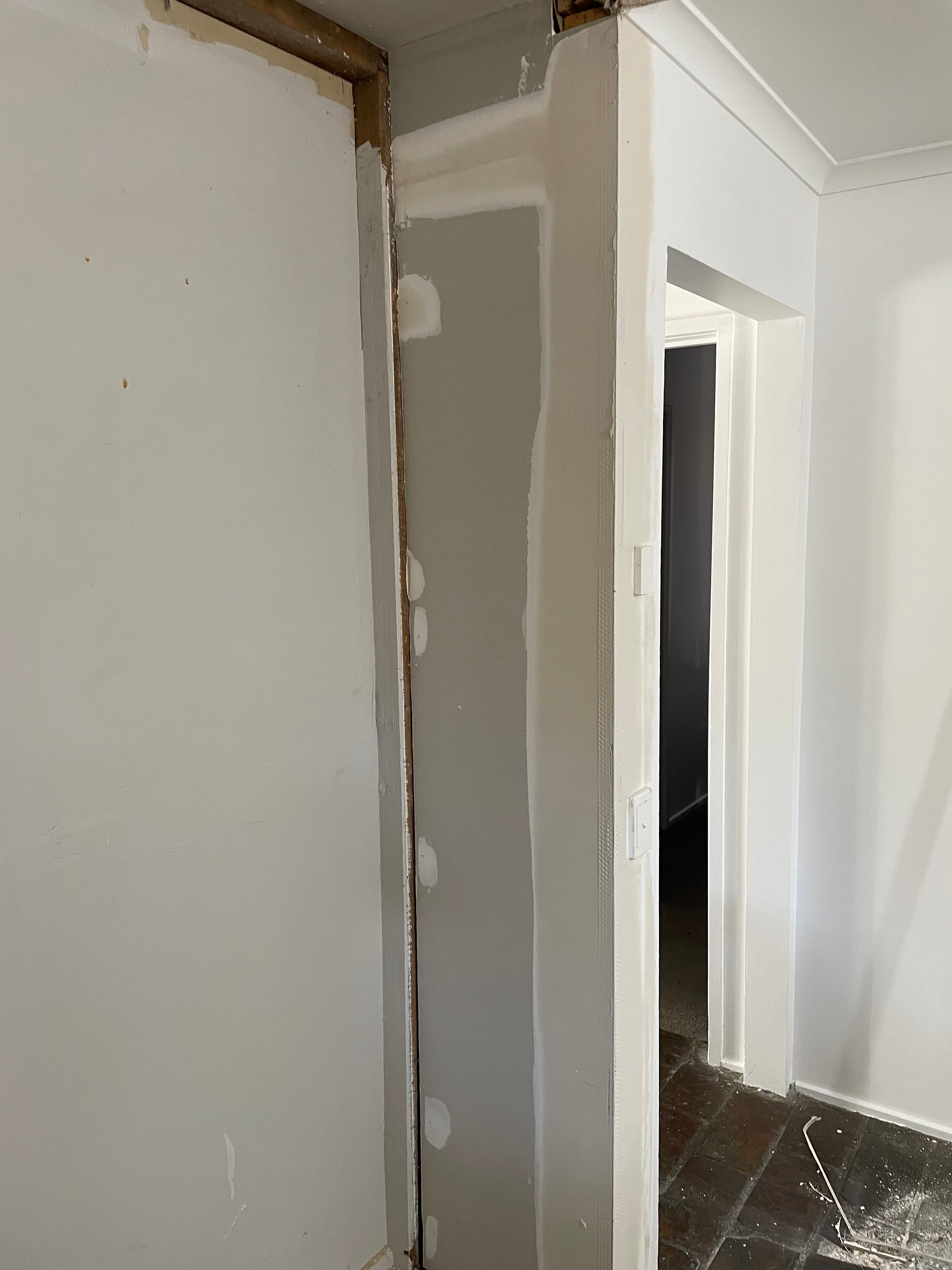 How to plaster and patch kitchen ceiling... | Bunnings Workshop community