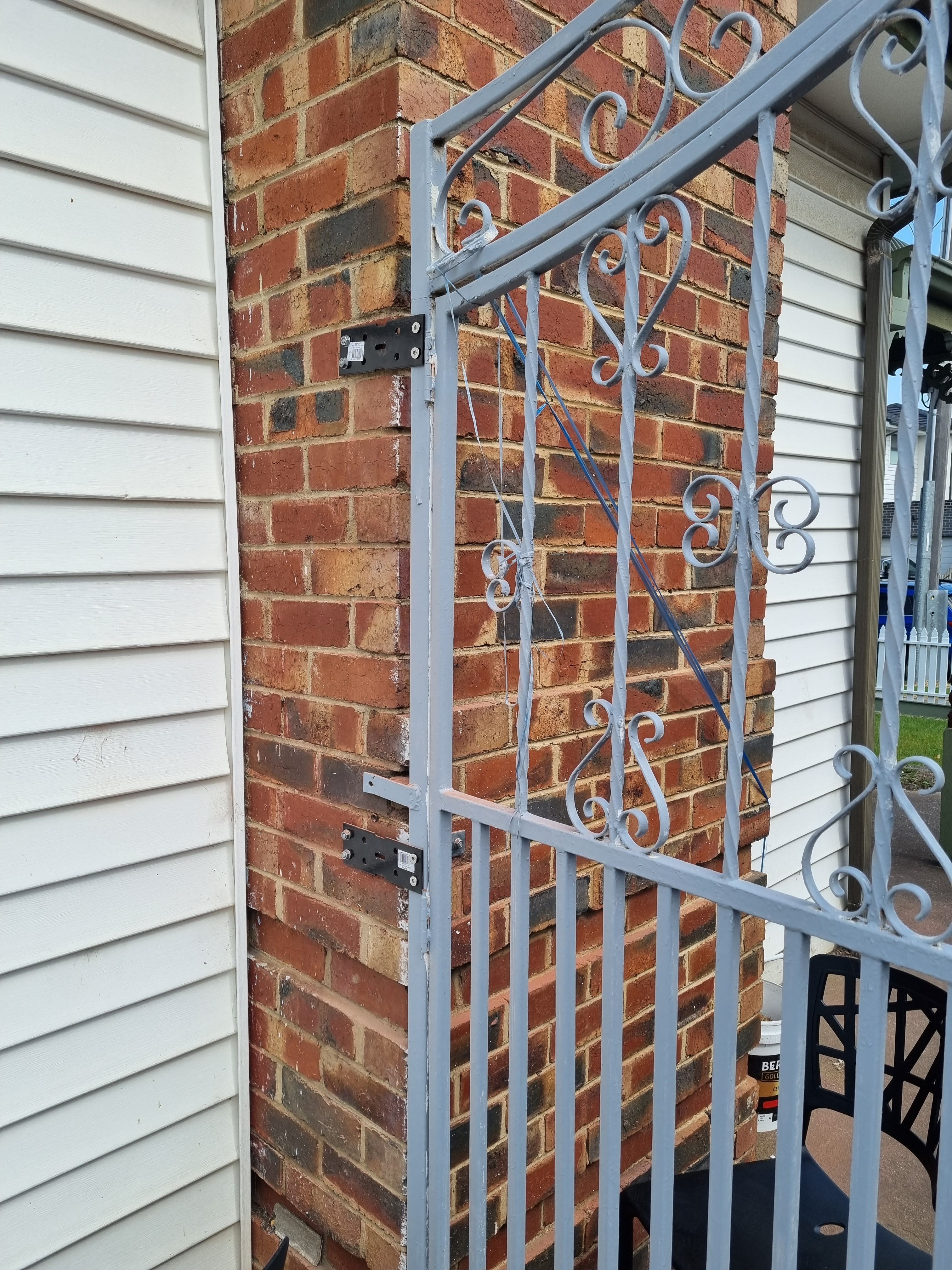 How to repair metal driveway gate? | Bunnings Workshop community