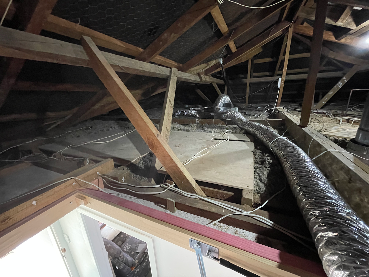 Creating an attic storage room | Bunnings Workshop community