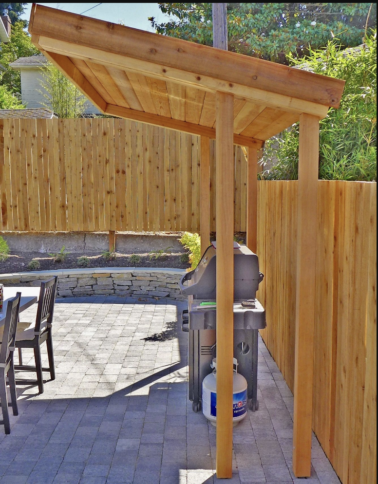 How to build an outdoor wall with cover? | Bunnings Workshop community