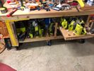 Portable workbench with tool storage | Bunnings Workshop community