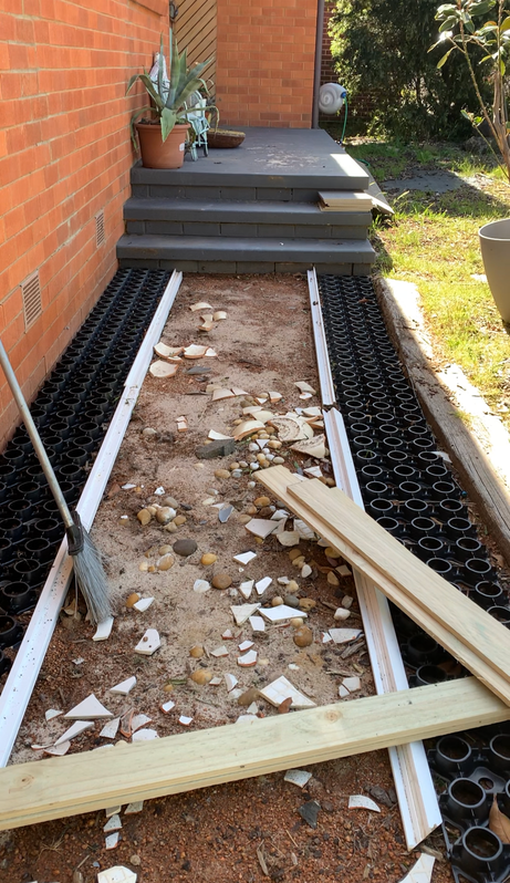 Entry path deck | Bunnings Workshop community