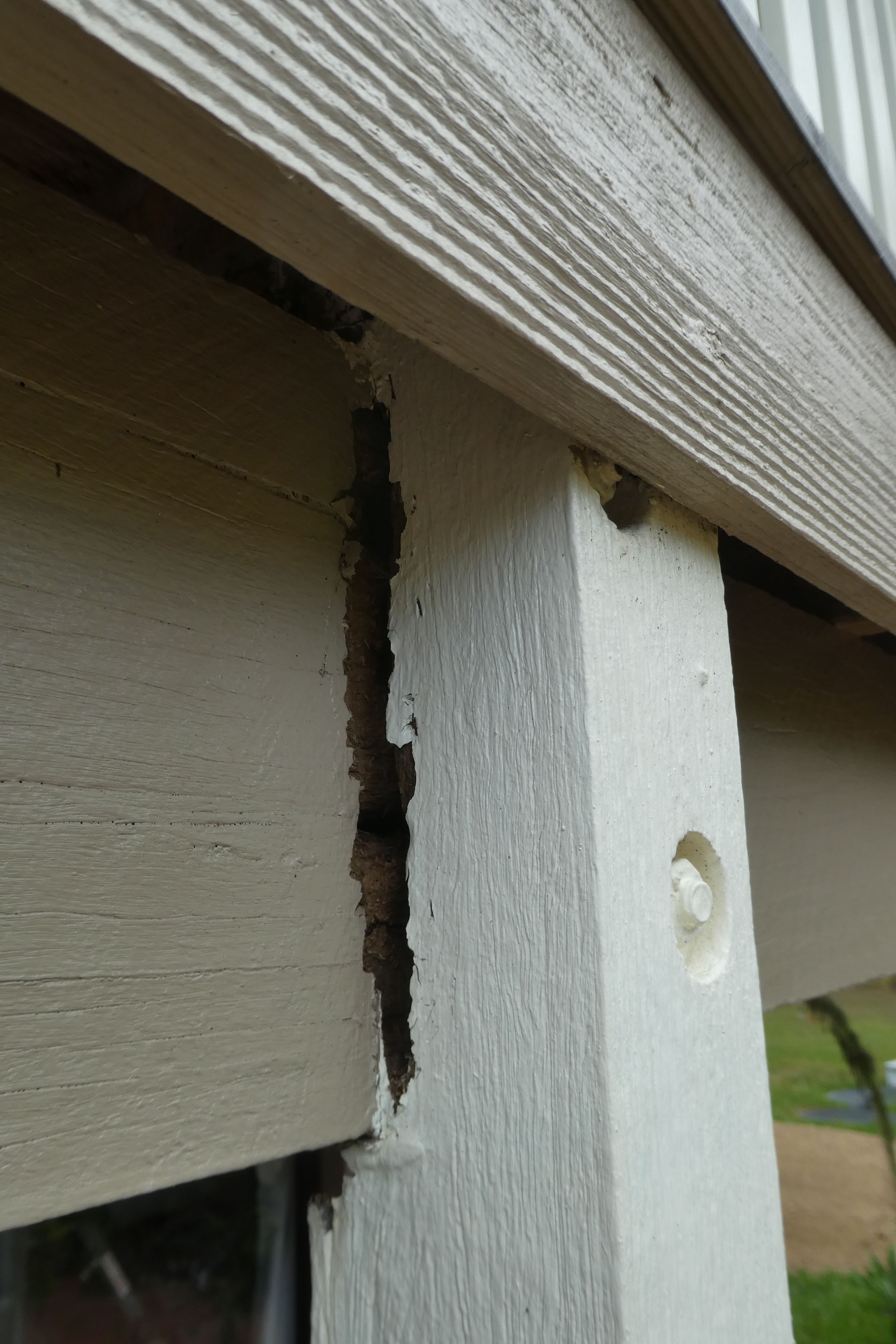 How to repair a rotted verandah post? | Bunnings Workshop community