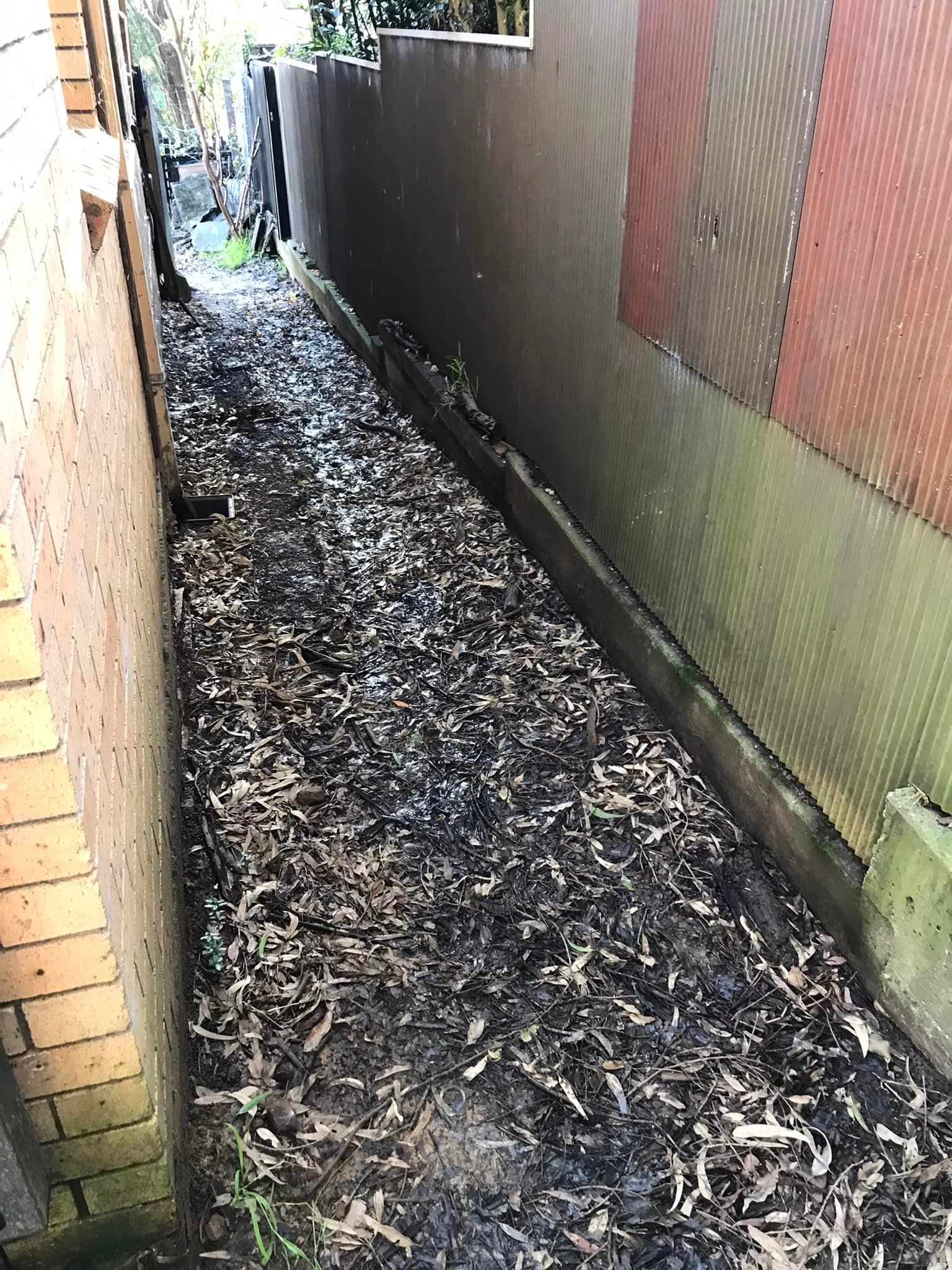 Side path rebuild from recyled pavers | Bunnings Workshop community