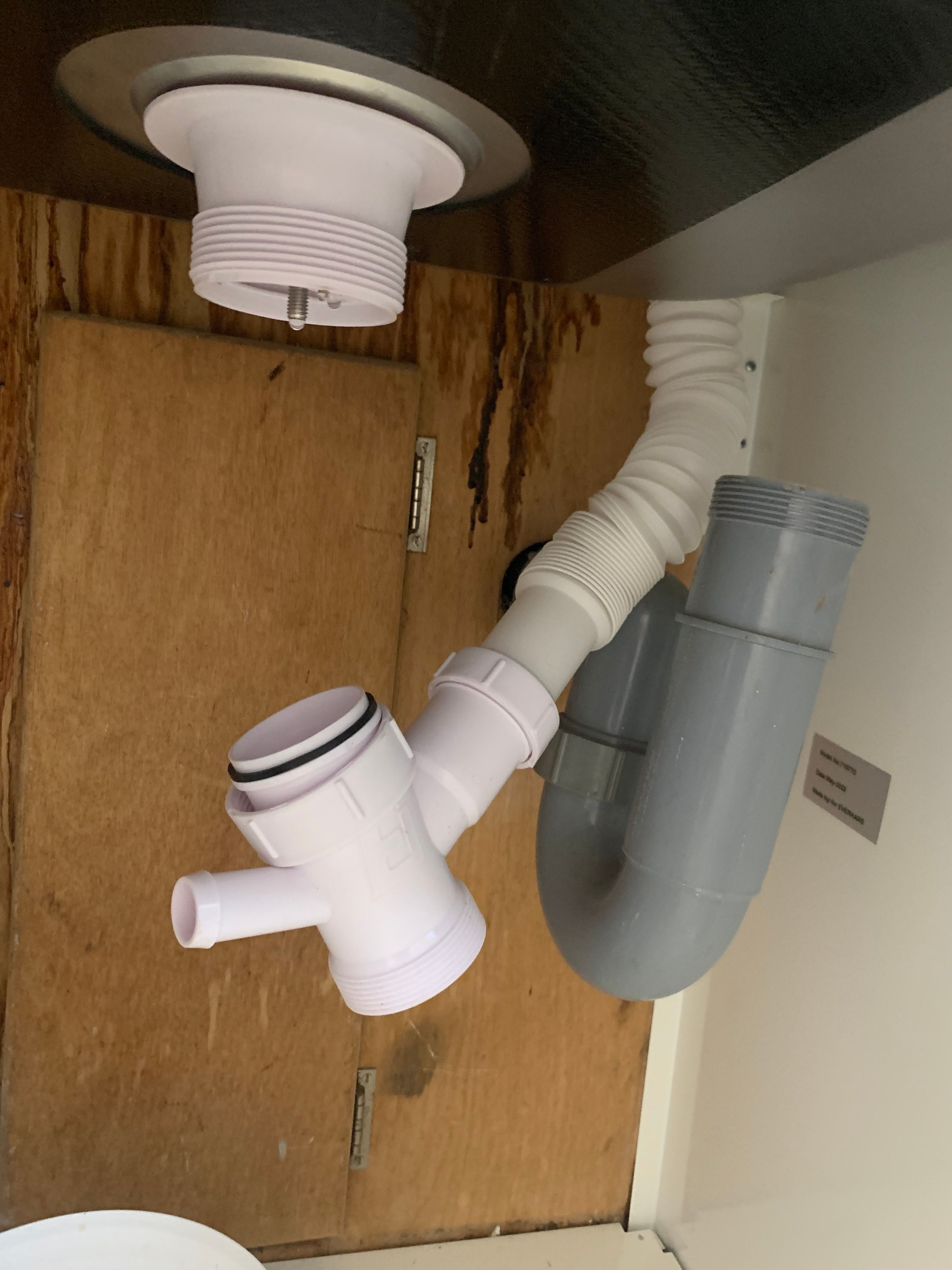 Solved: How to replace the laundry waste connect... | Bunnings Workshop ...