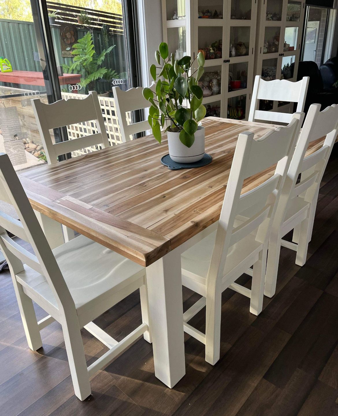 Large dining table transformation | Bunnings Workshop community