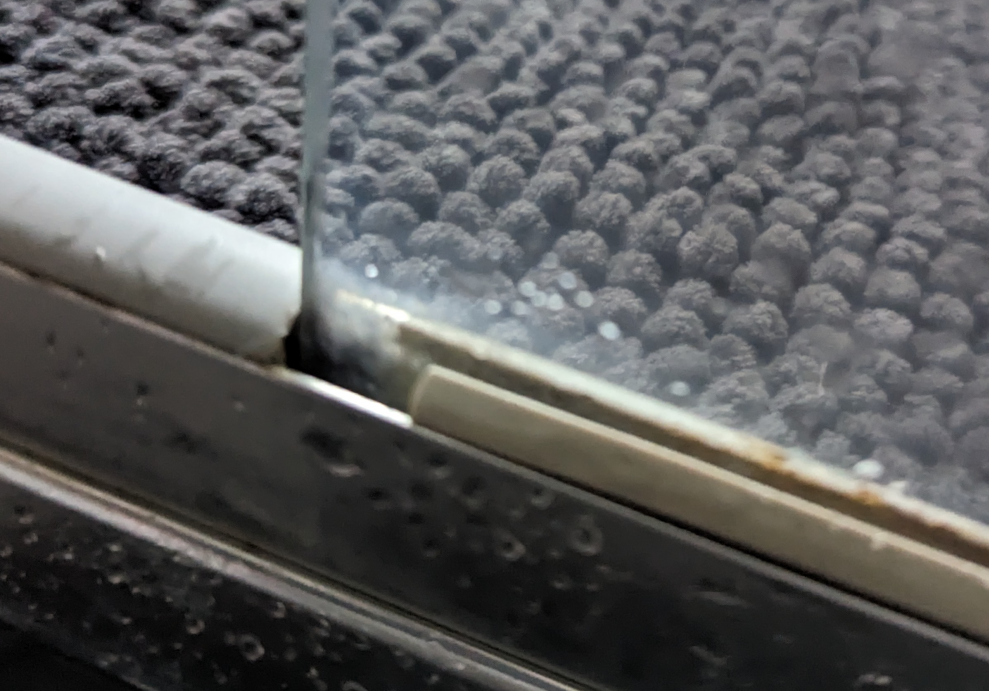 Solved: How to fix a leaking shower frame? | Bunnings Workshop community