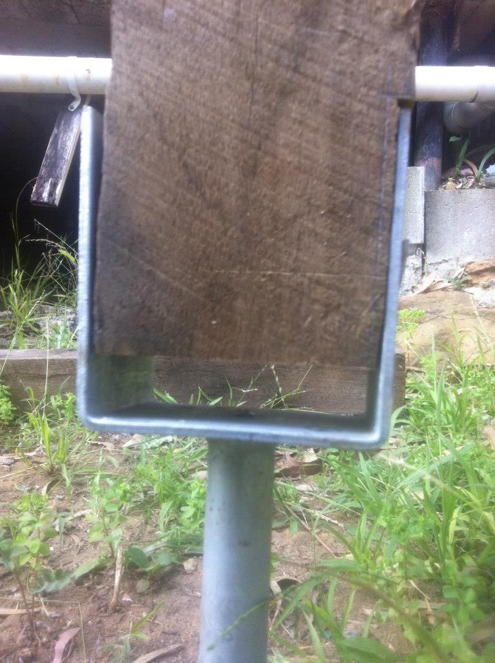 How to treat rotting Bali hut posts? | Bunnings Workshop community