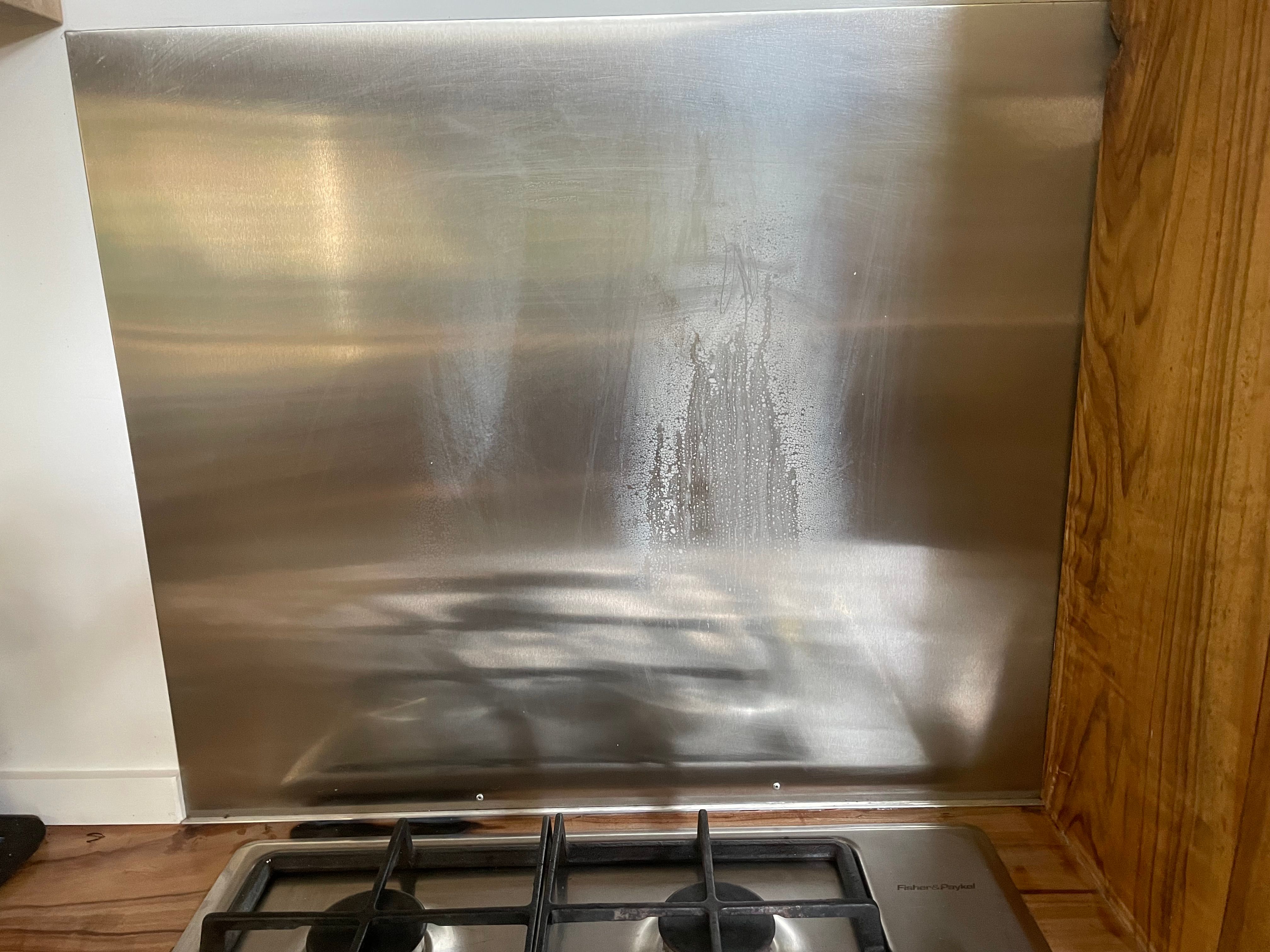 How to clean steam-damaged stainless ste... | Bunnings Workshop community