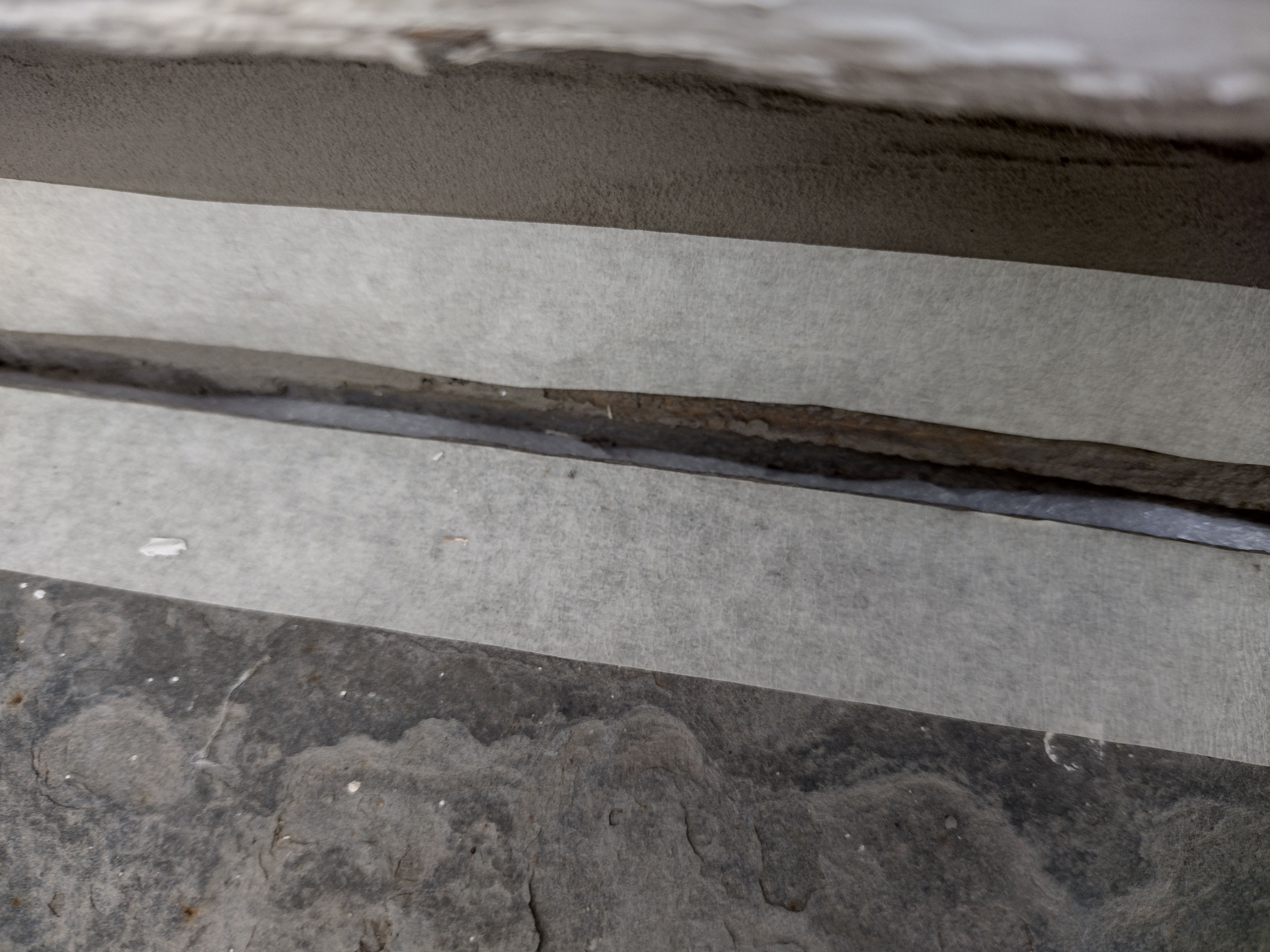 How to fill gap between wall and concret... | Bunnings Workshop community