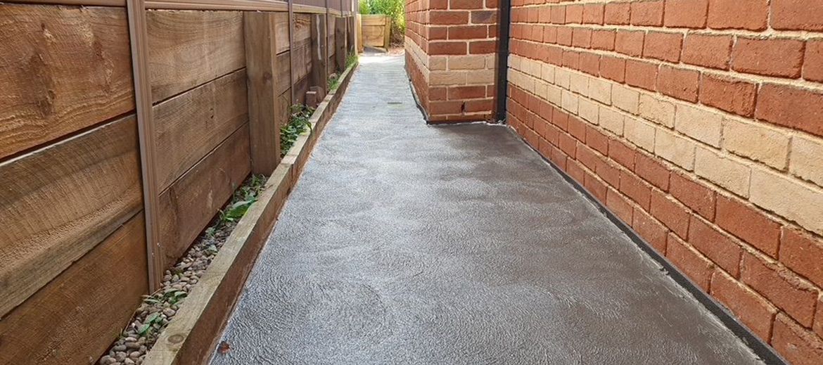 Side path budget paving using recycled m... | Bunnings Workshop community