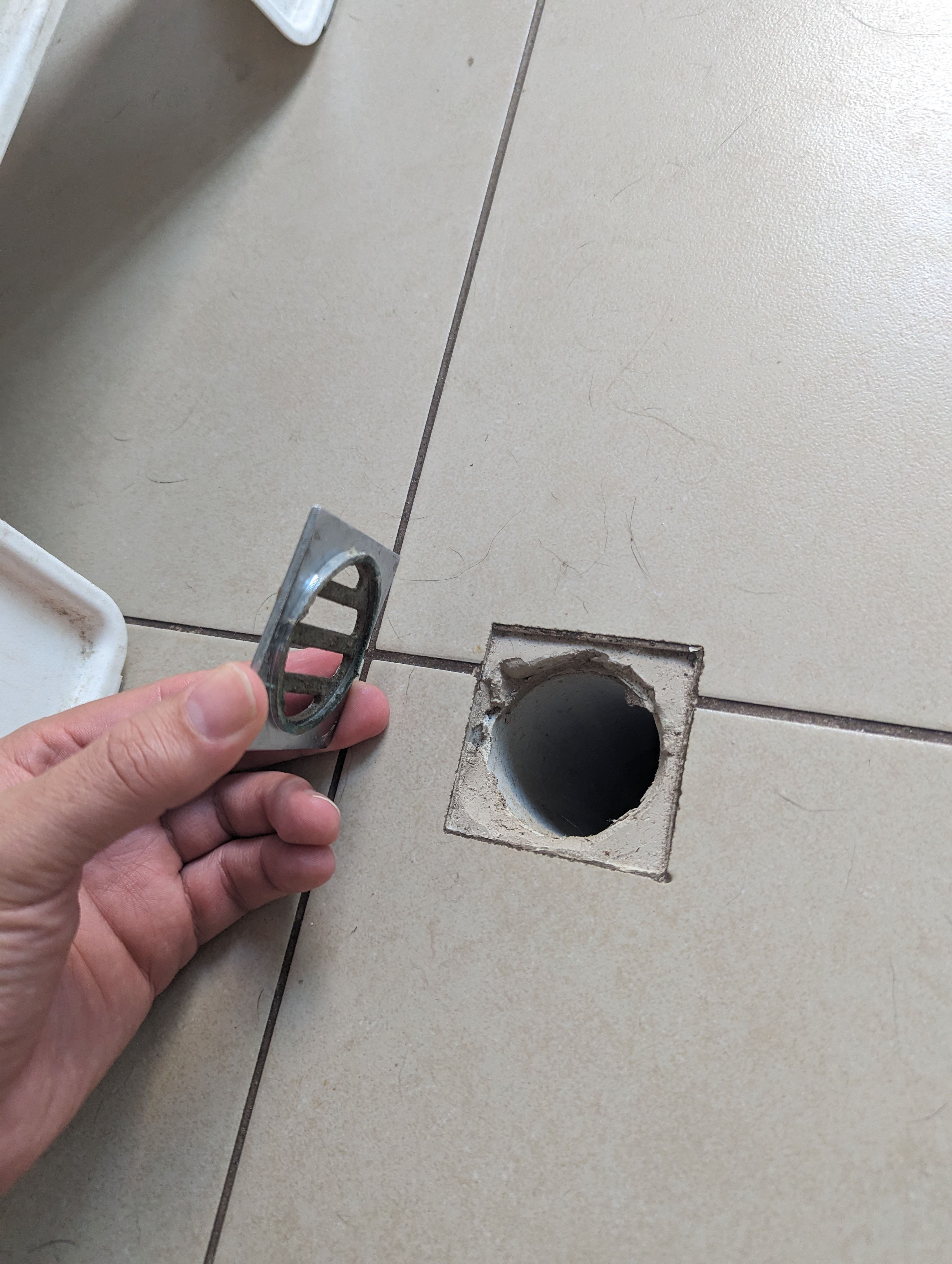 How to reattach a floor waste? | Bunnings Workshop community