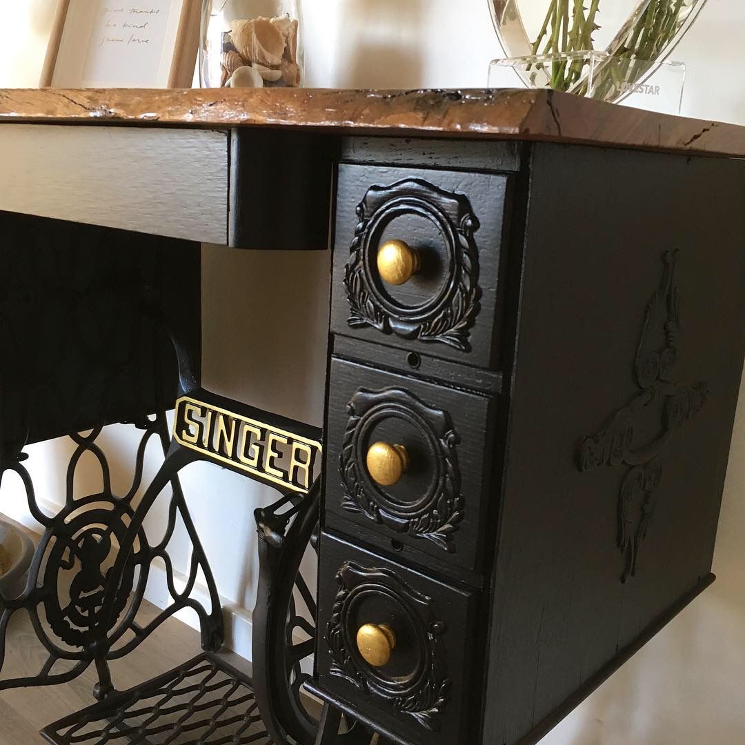 Restored Singer sewing table | Bunnings Workshop community