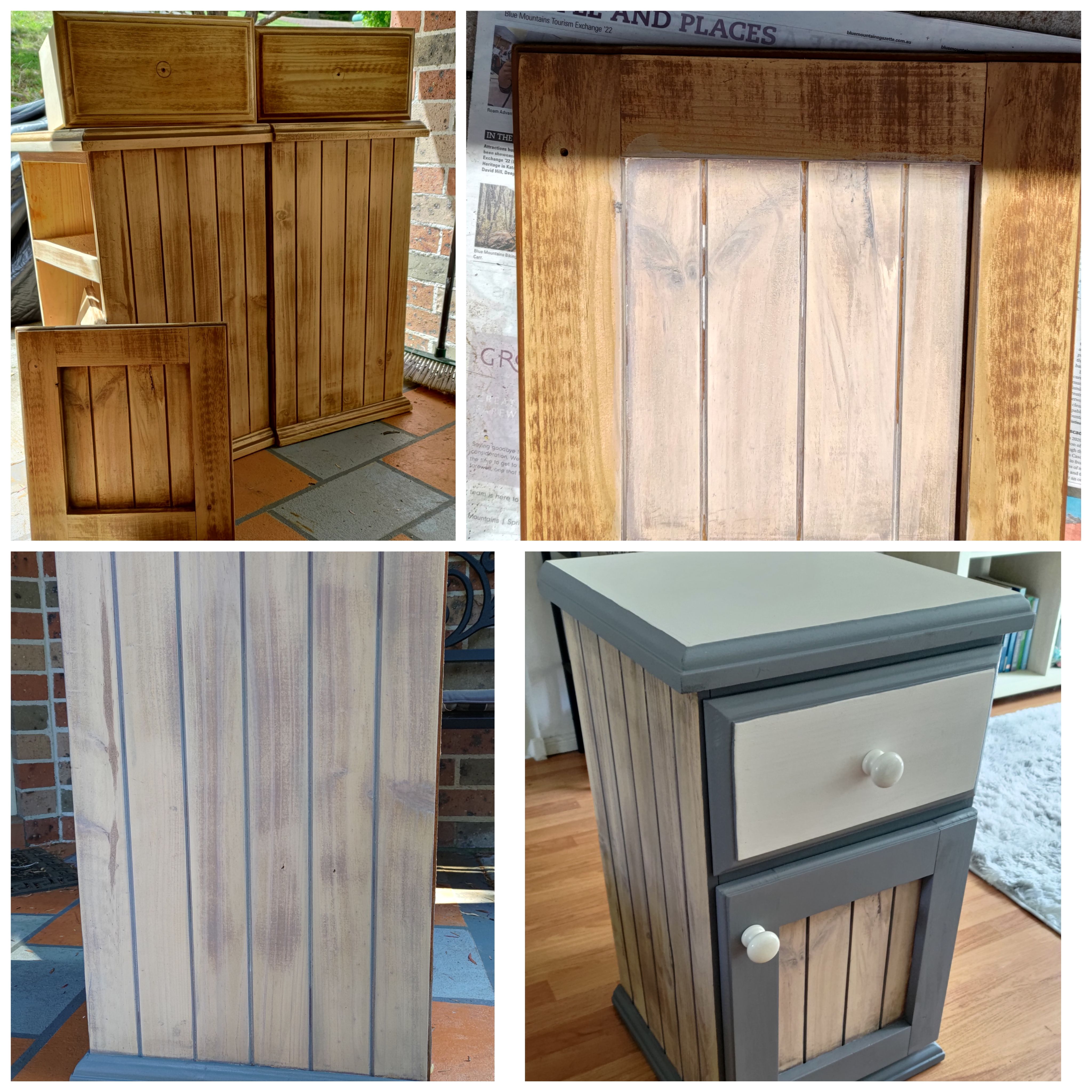 Upcycled bedside tables | Bunnings Workshop community