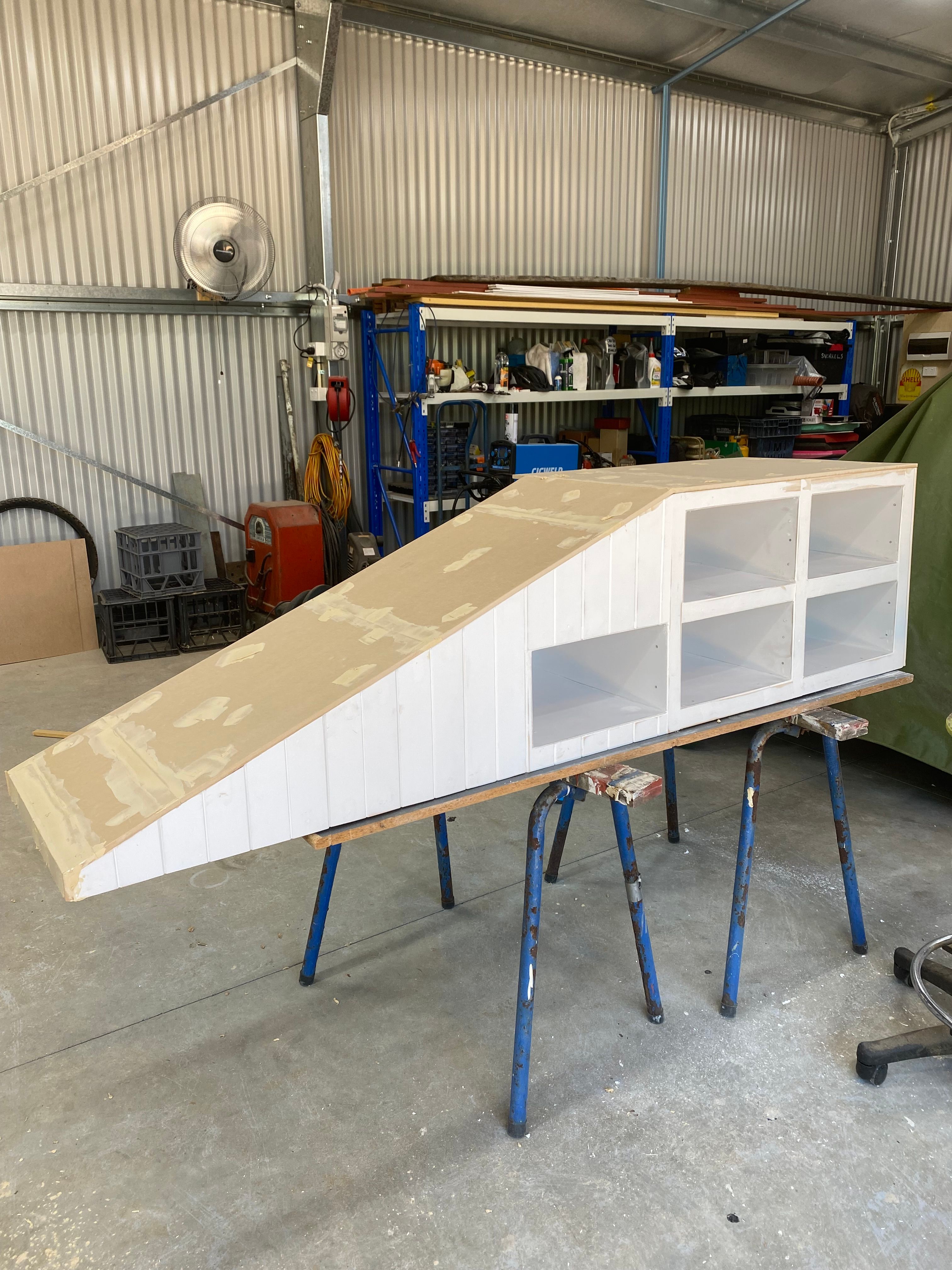Hamptons-inspired dog ramp | Bunnings Workshop community