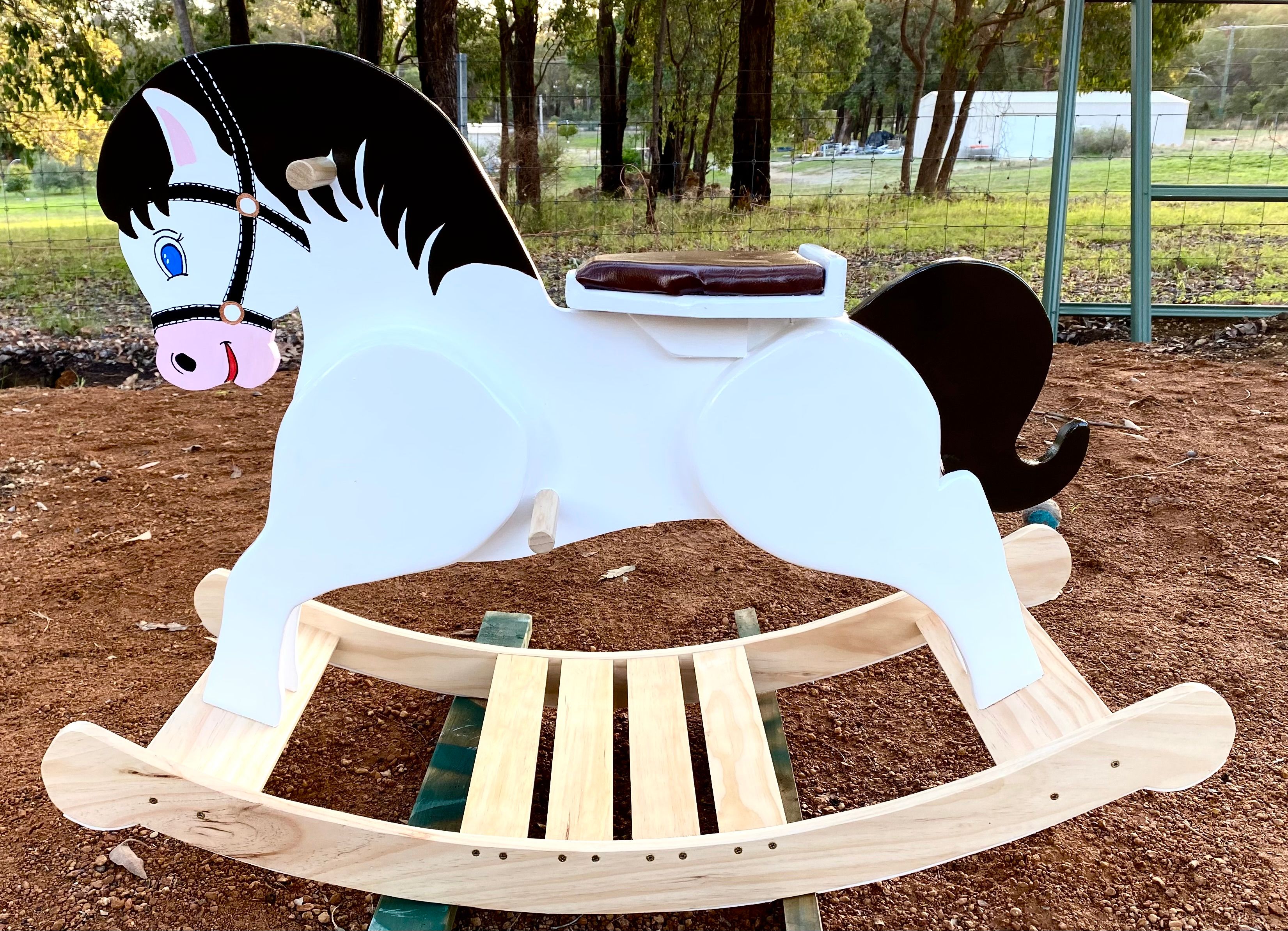 DIY wooden rocking horse | Bunnings Workshop community