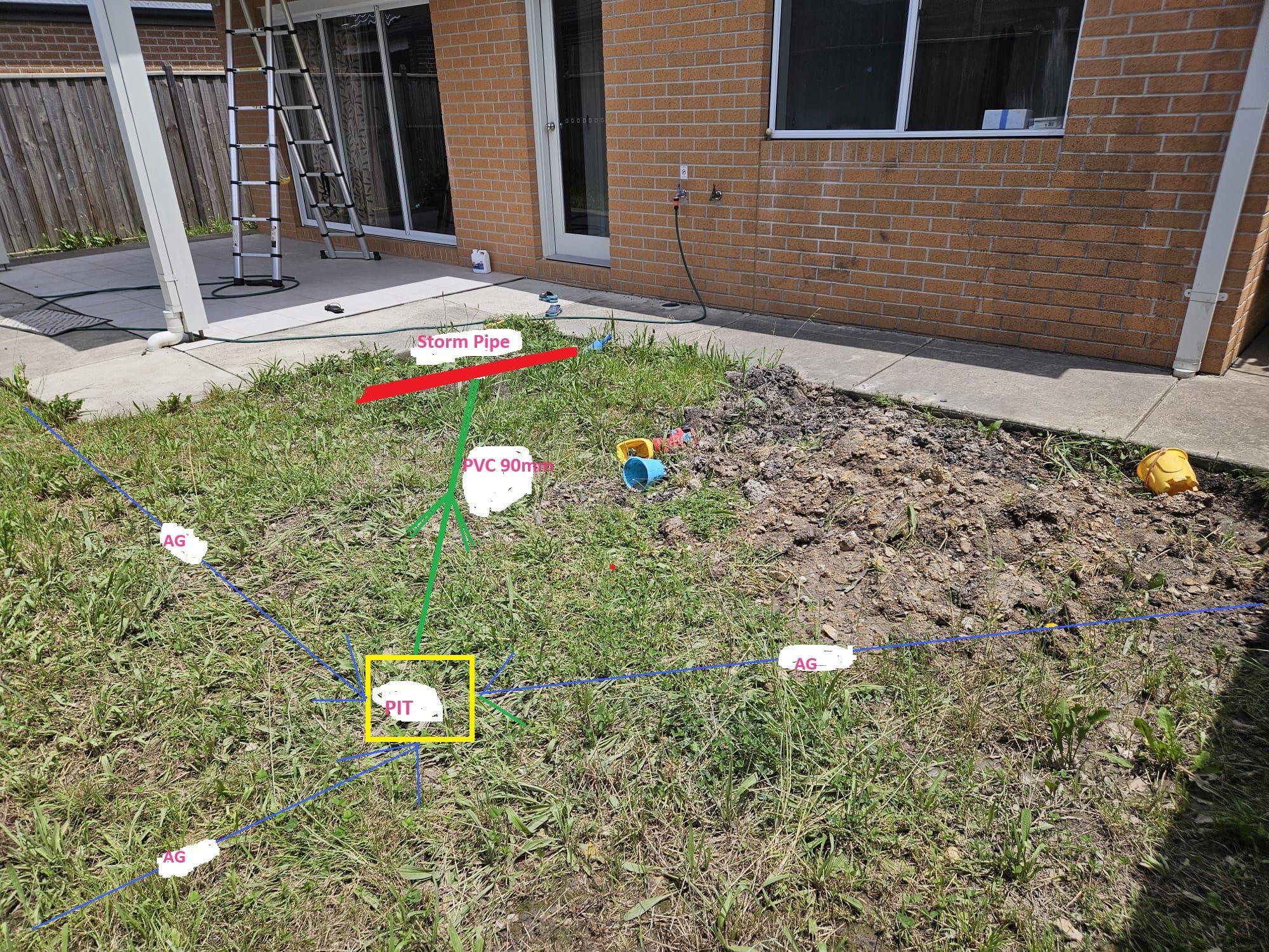 How to add a new stormwater pit and conn... | Bunnings Workshop community