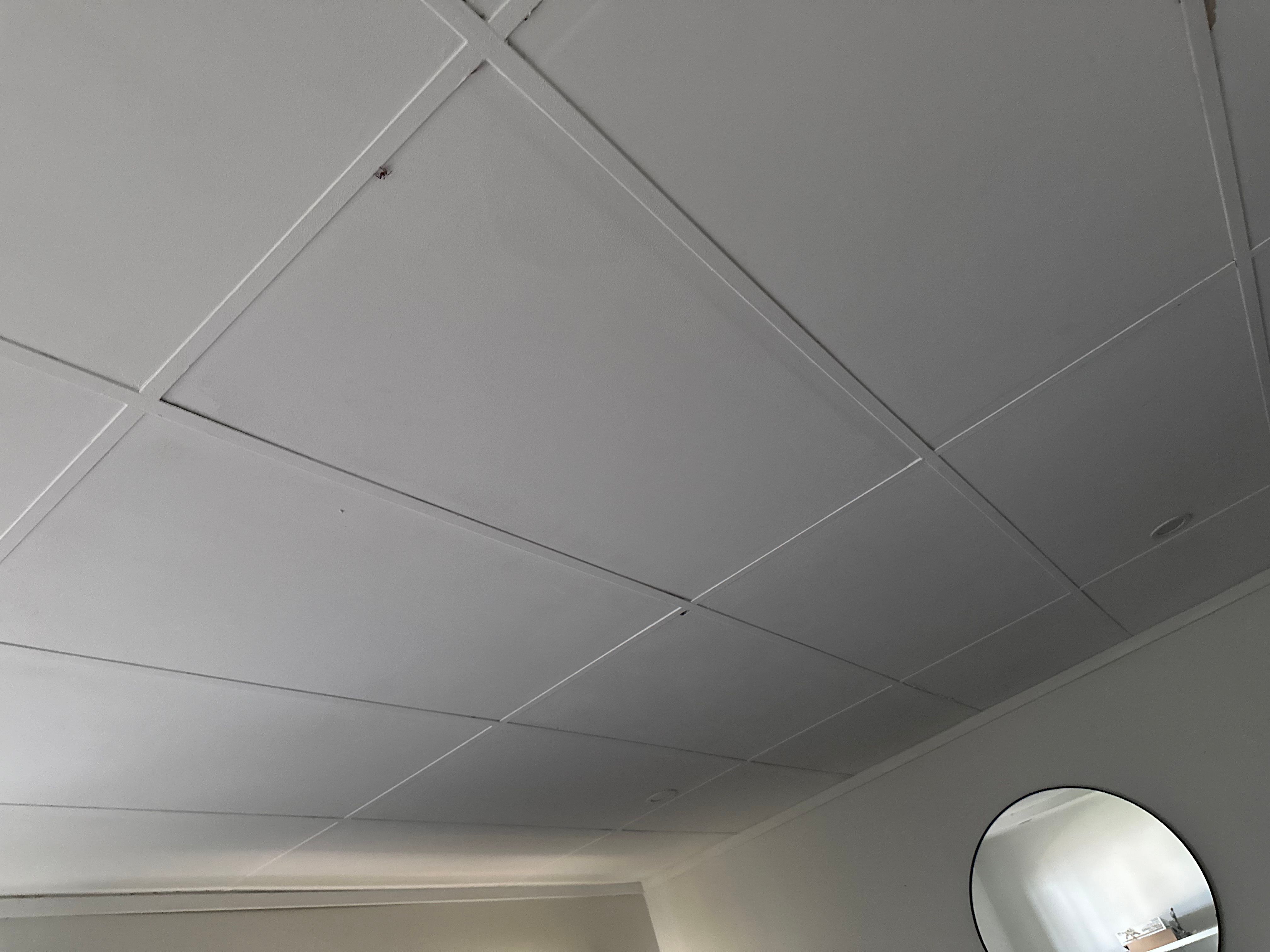 Solved: How to change suspended ceiling into tim... | Bunnings Workshop ...