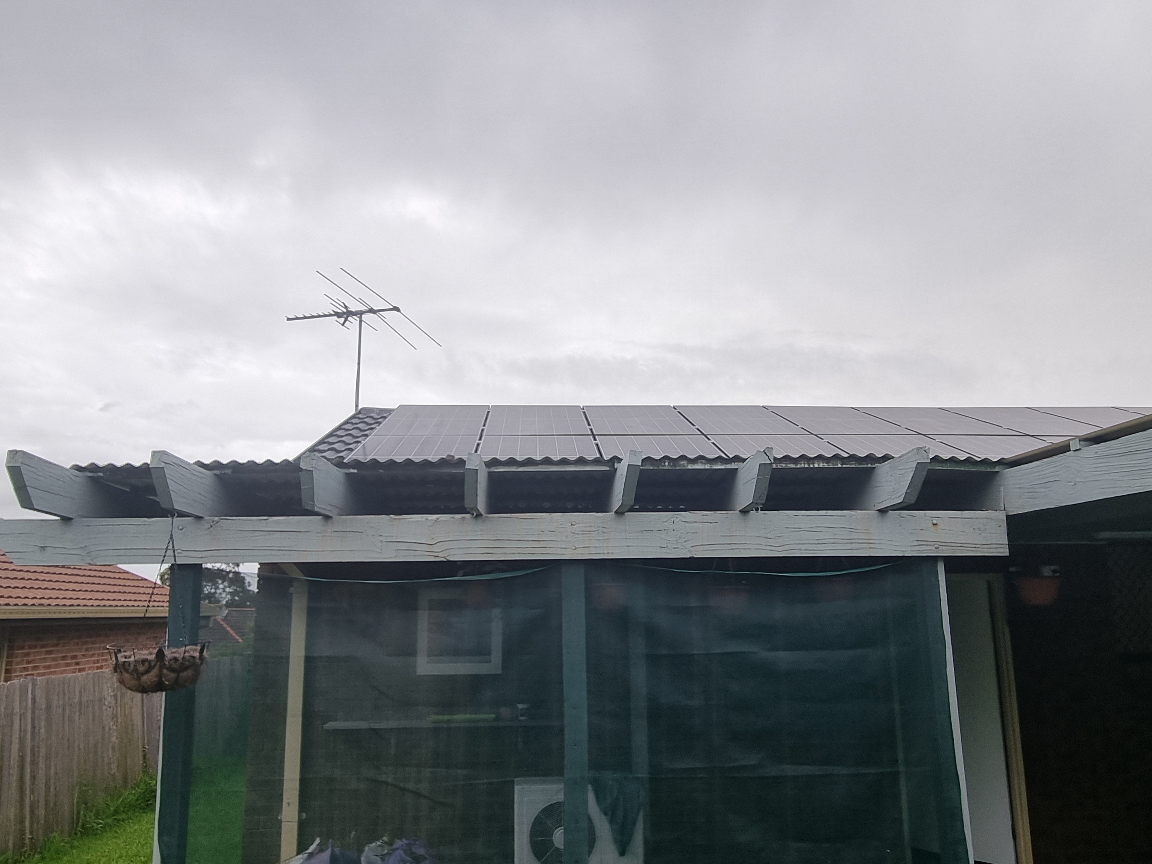 How to extend pergola metal roof sheet? | Bunnings Workshop community