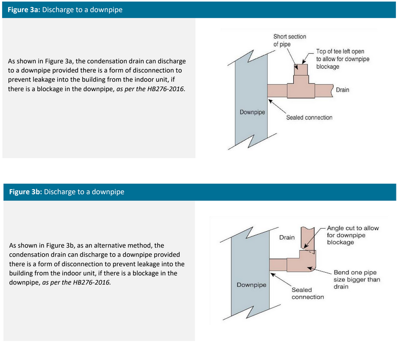 How to connect air con discharge to down... | Bunnings Workshop community