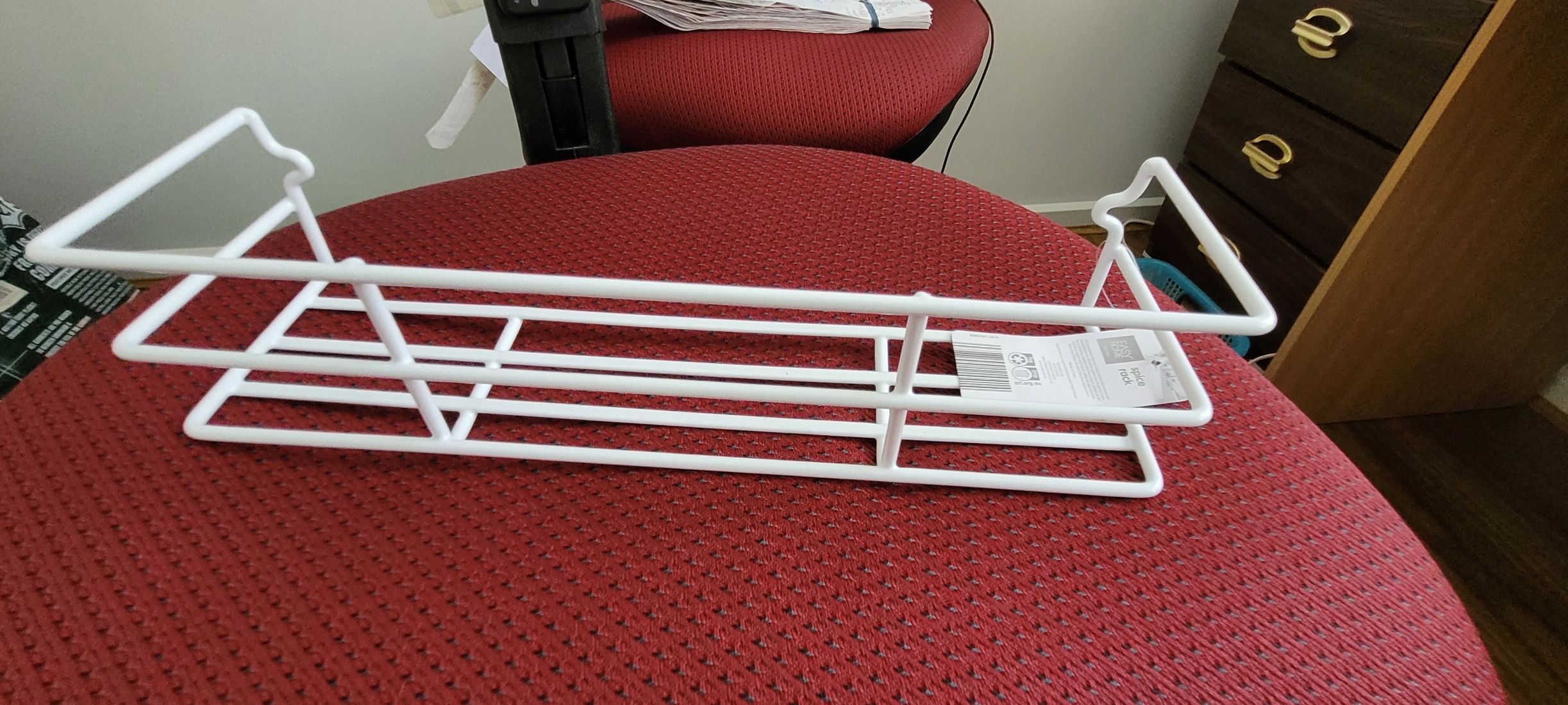 How to install a spice rack behind pantr... | Bunnings Workshop community