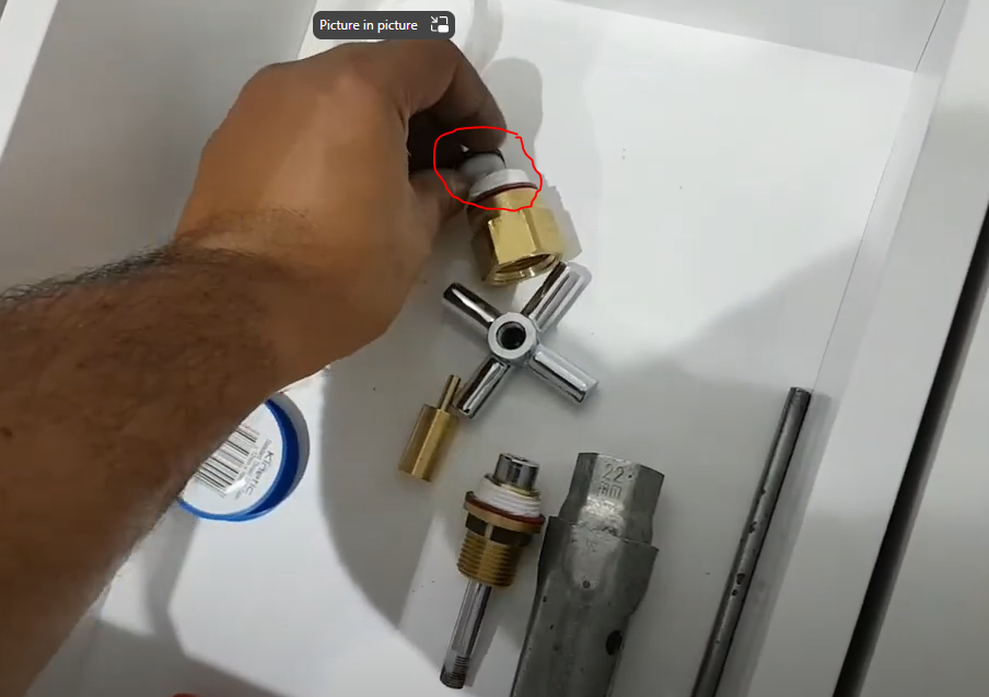 How to replace semi deep seat spindle wi... | Bunnings Workshop community