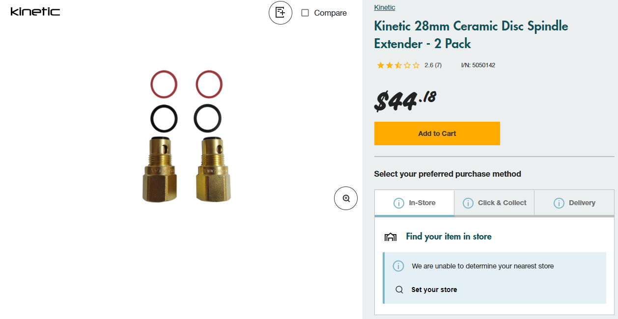 How to replace semi deep seat spindle wi... | Bunnings Workshop community
