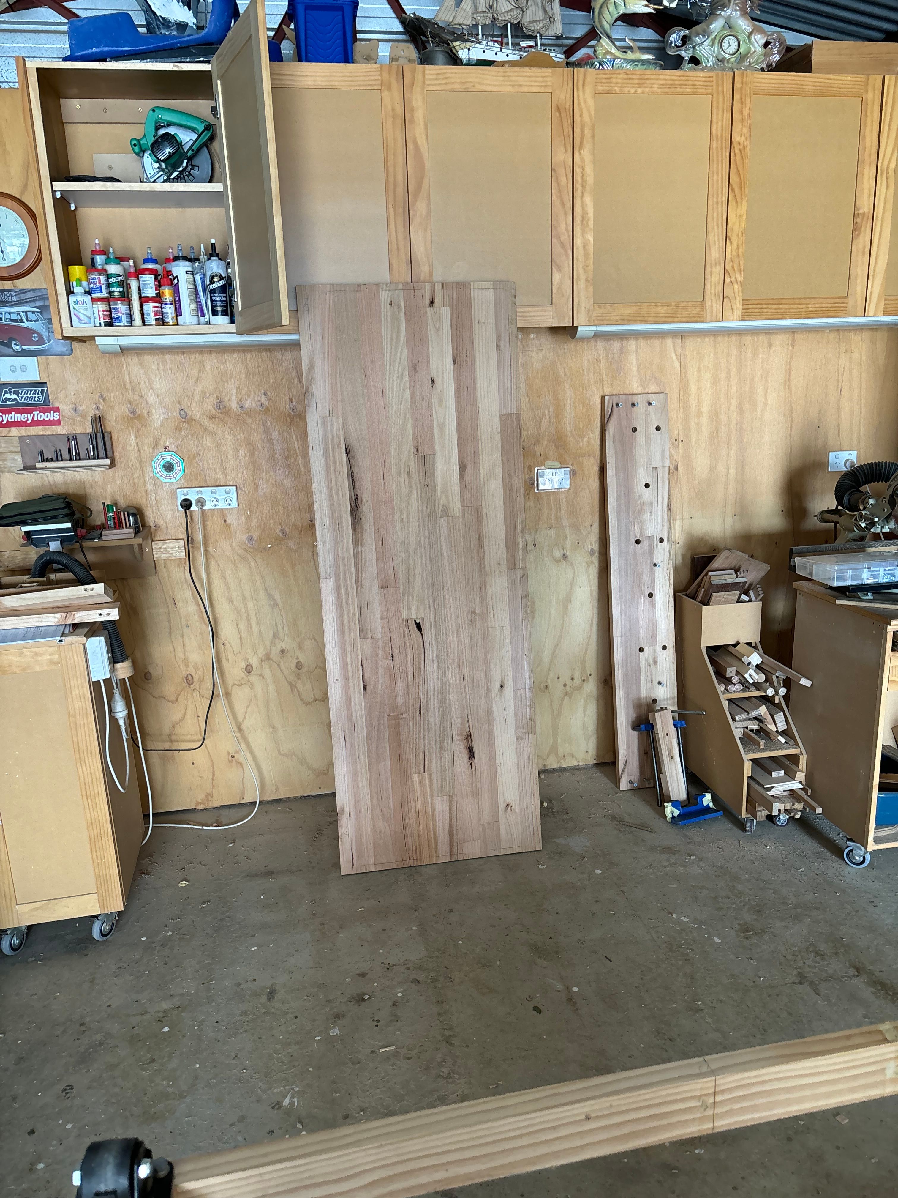 Solid workbench modified into modular wo... | Bunnings Workshop community