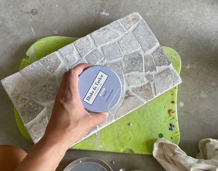 Tile mosaic table centrepiece | Bunnings Workshop community