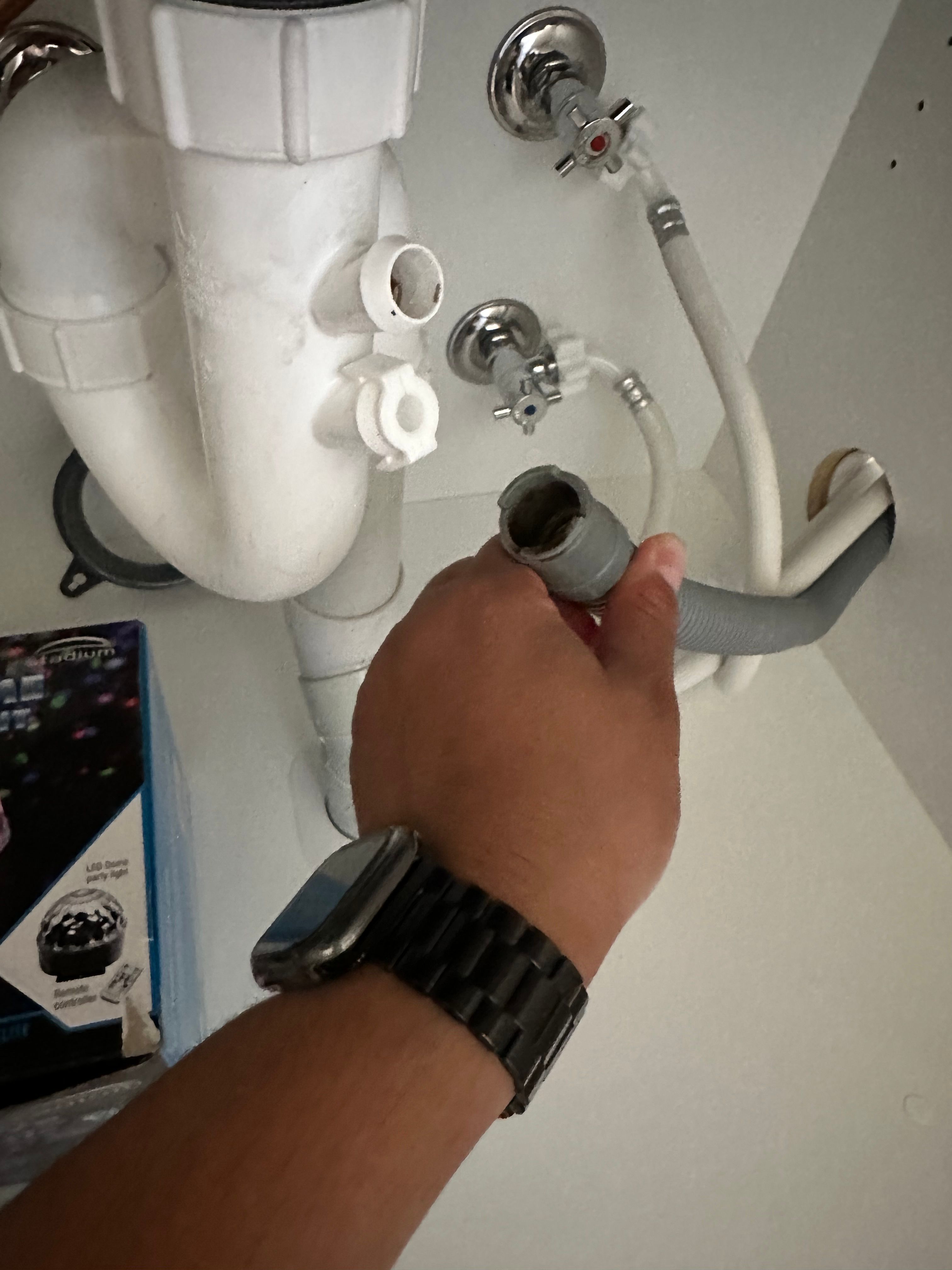 How to connect washing machine drain pip... | Bunnings Workshop community