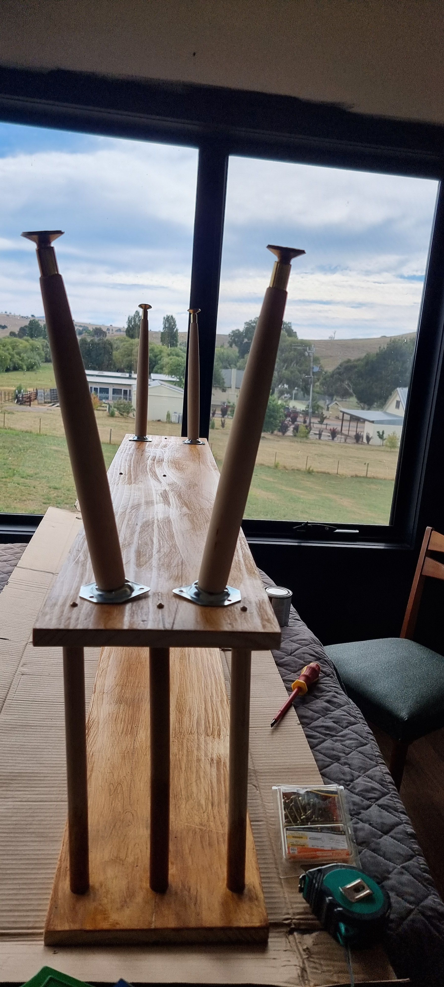 Solved: How to position angle leg plates to book... | Bunnings Workshop ...