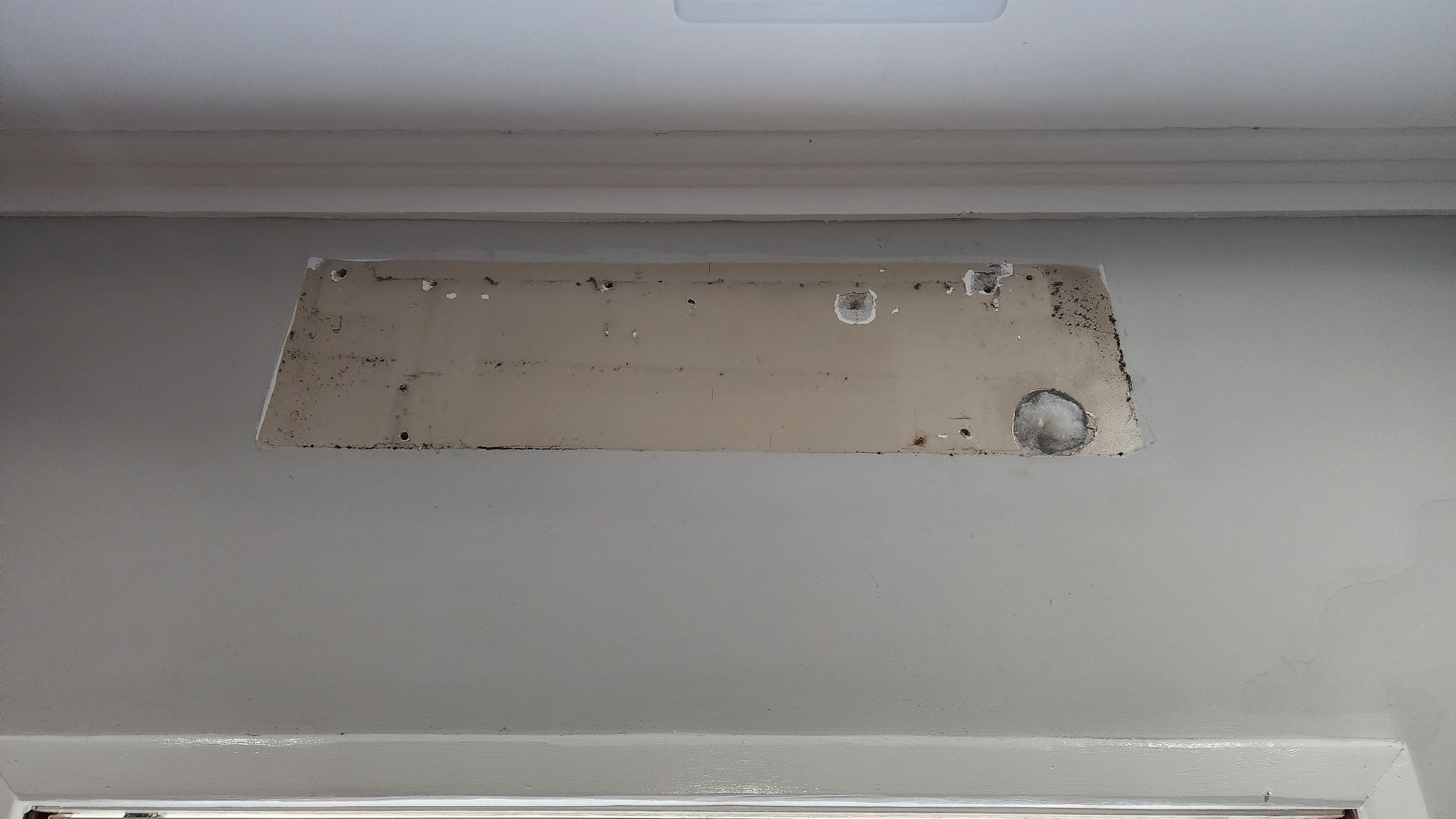 How to patch AC holes? | Bunnings Workshop community