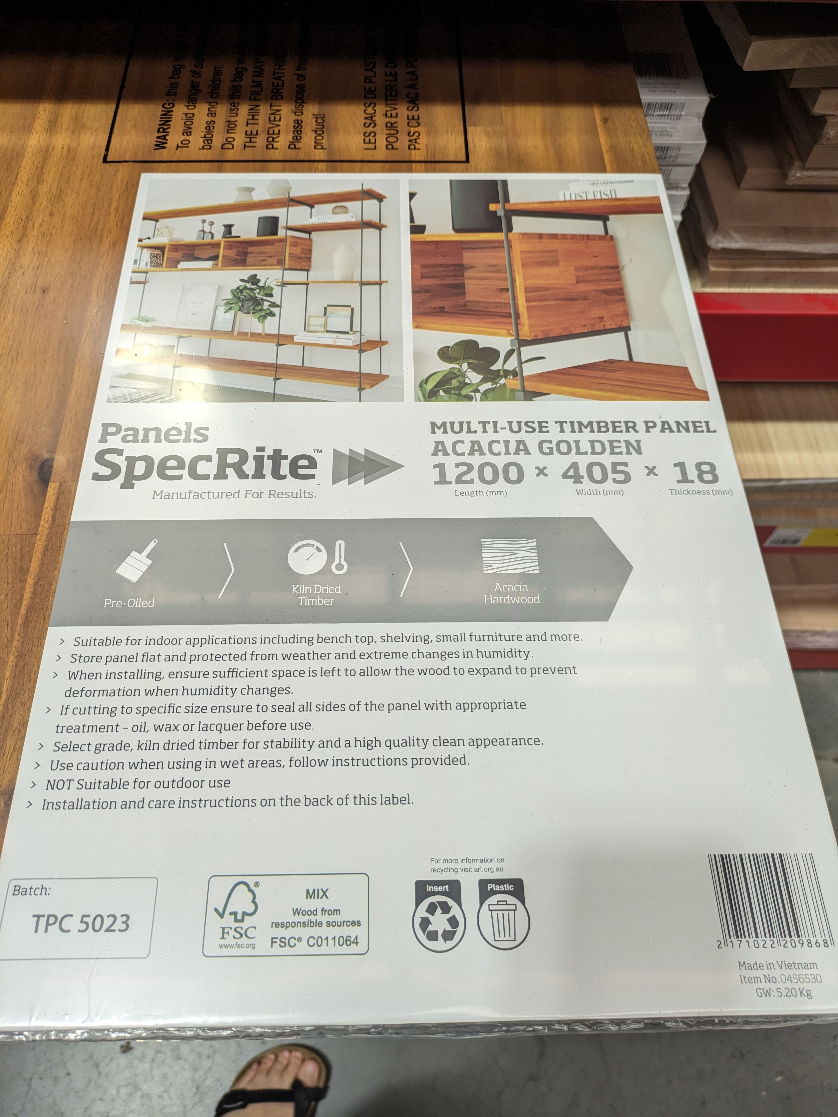 Can you use a Specrite panel for bathroo... | Bunnings Workshop community