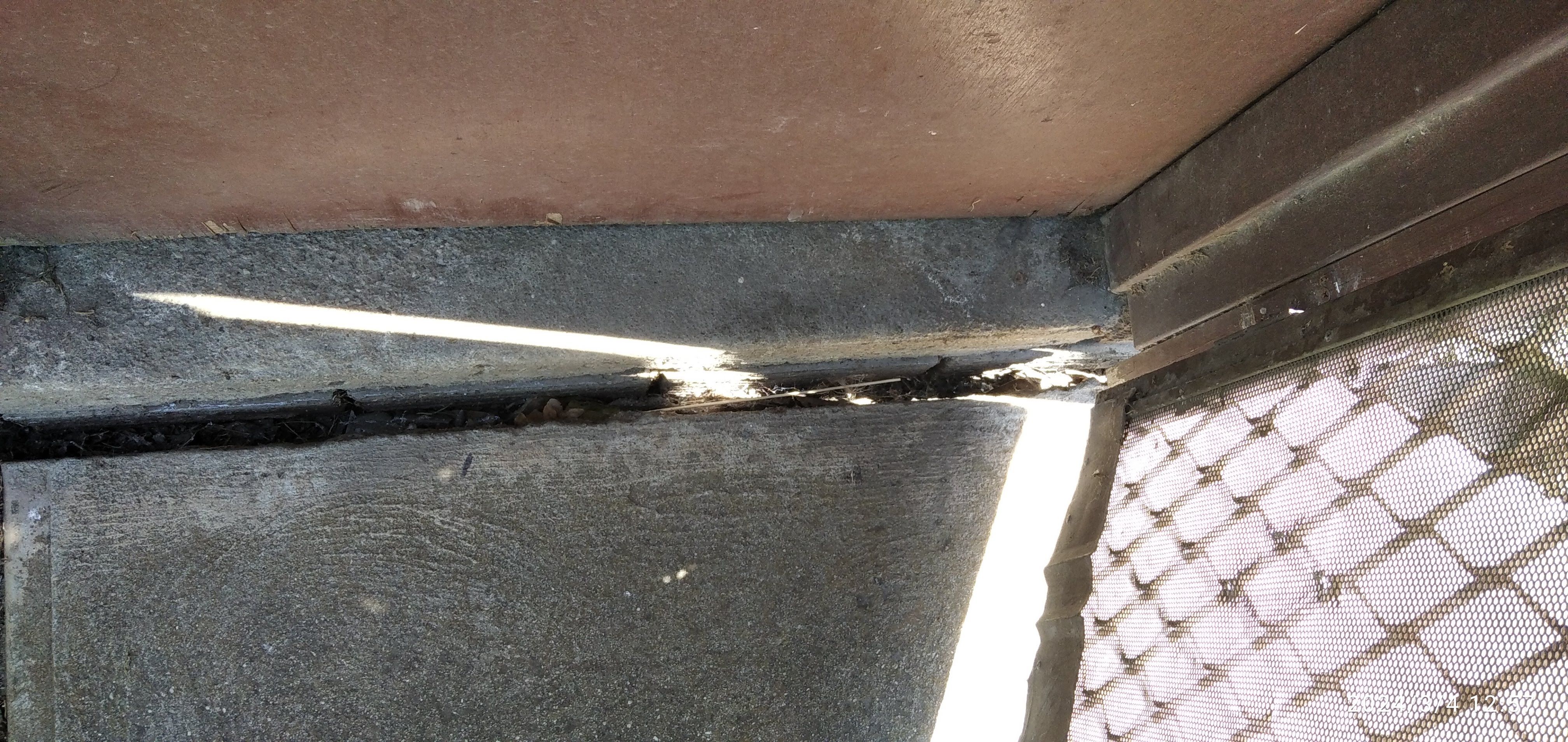 How to seal gap between brick wall and p... | Bunnings Workshop community