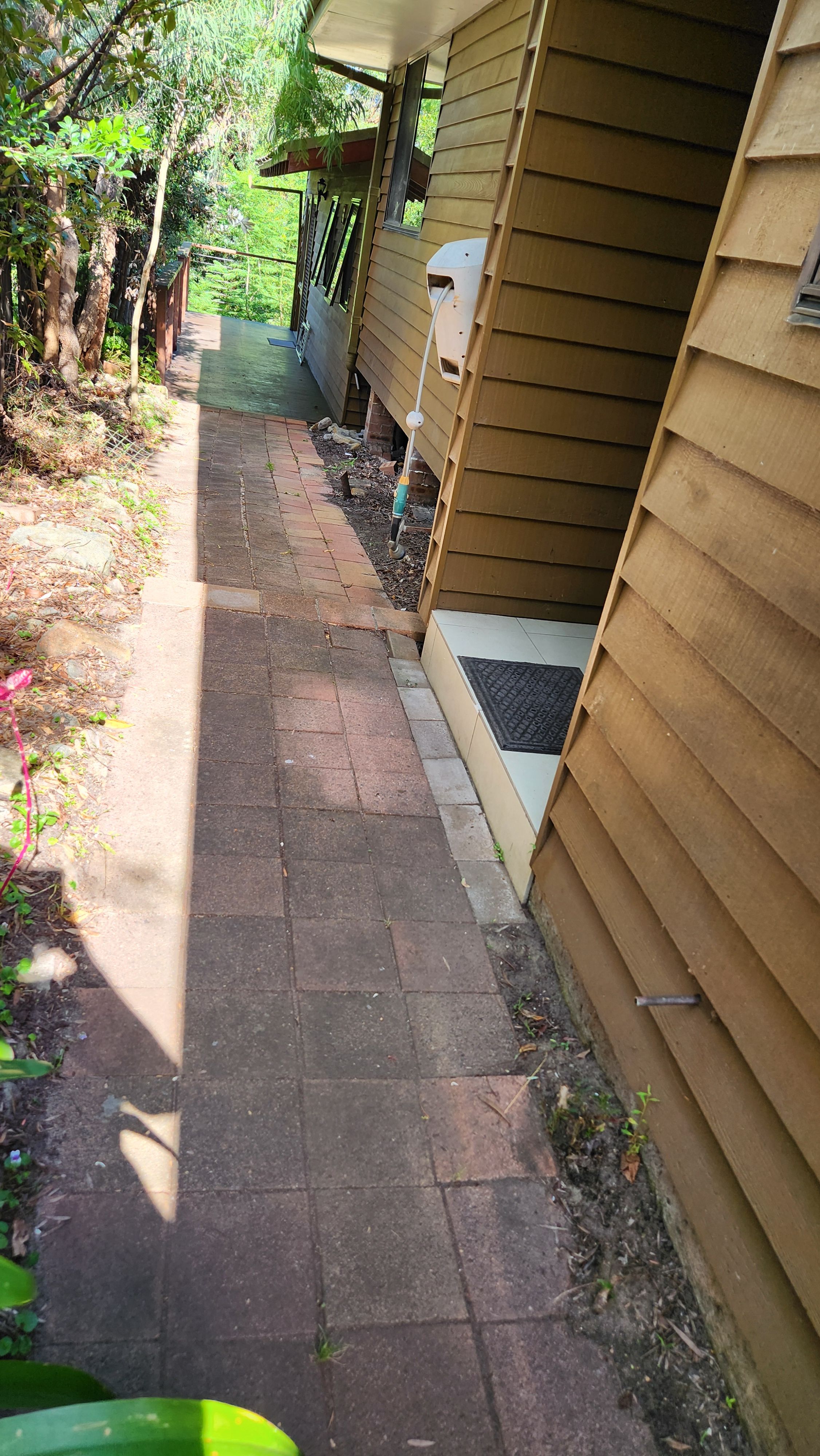 How to improve a side paved path? | Bunnings Workshop community