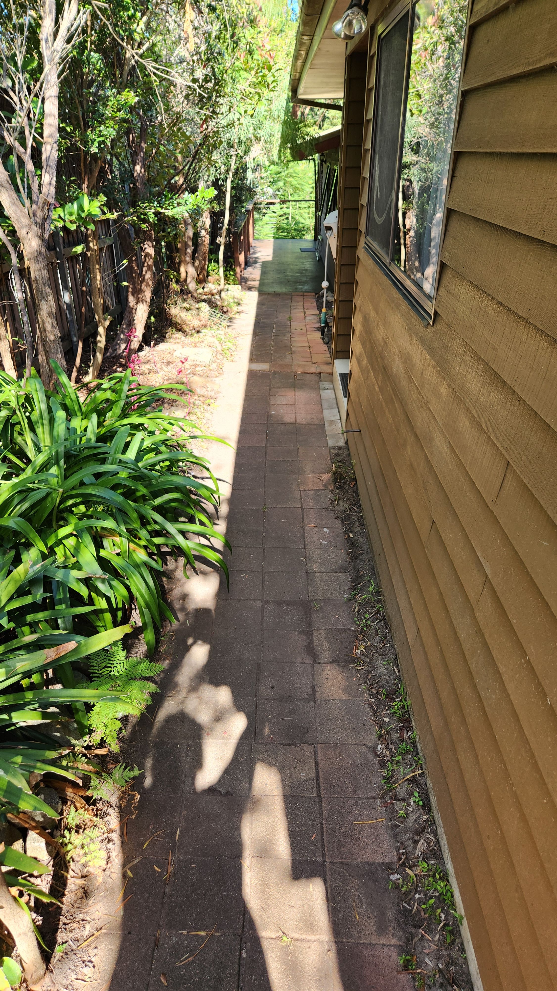 How to improve a side paved path? | Bunnings Workshop community
