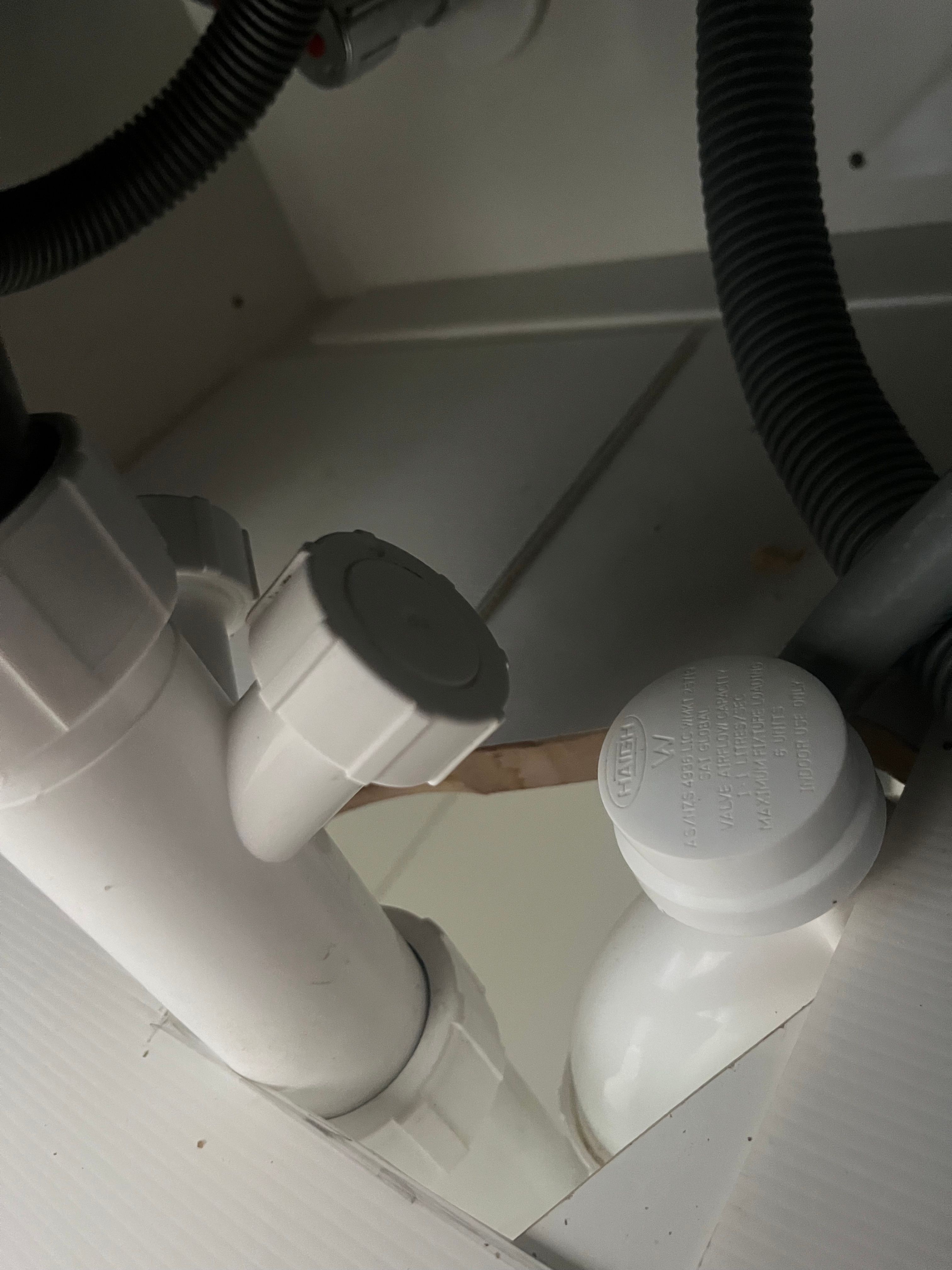 How to connect washing machine drainpipe... | Bunnings Workshop community