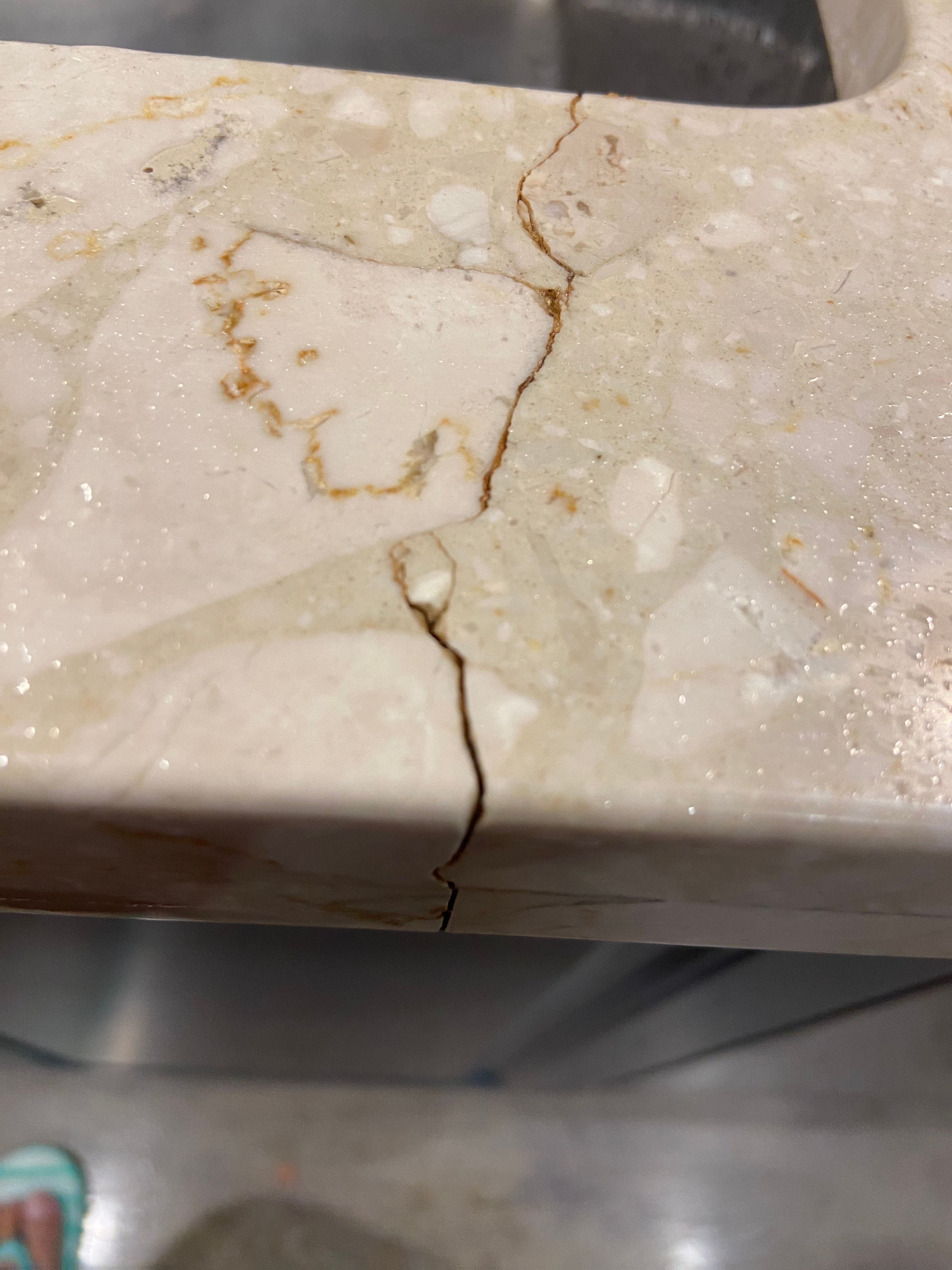 How to repair cracked stone benchtop? | Bunnings Workshop community