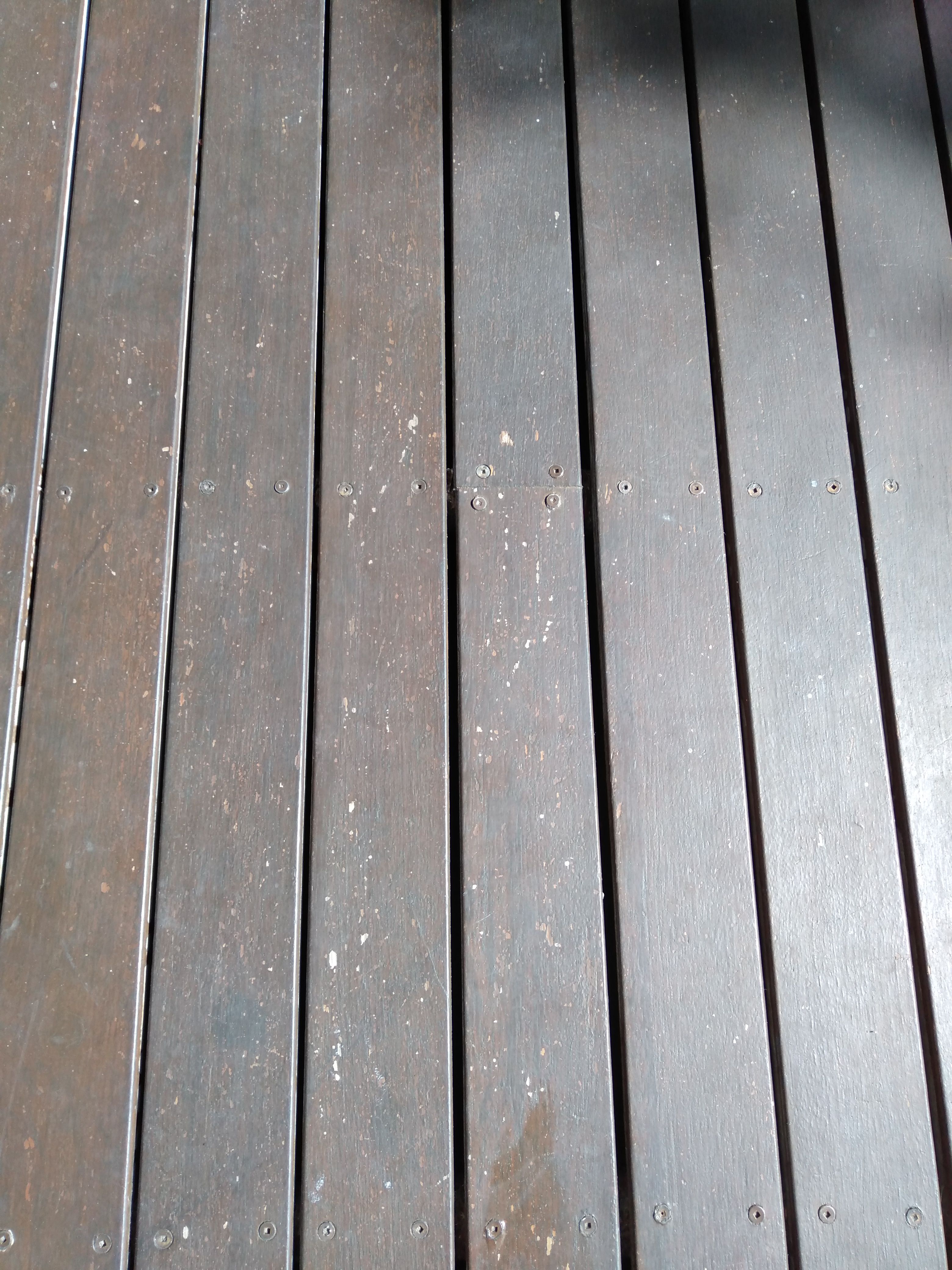 How to stain a weathered Merbau deck? | Bunnings Workshop community