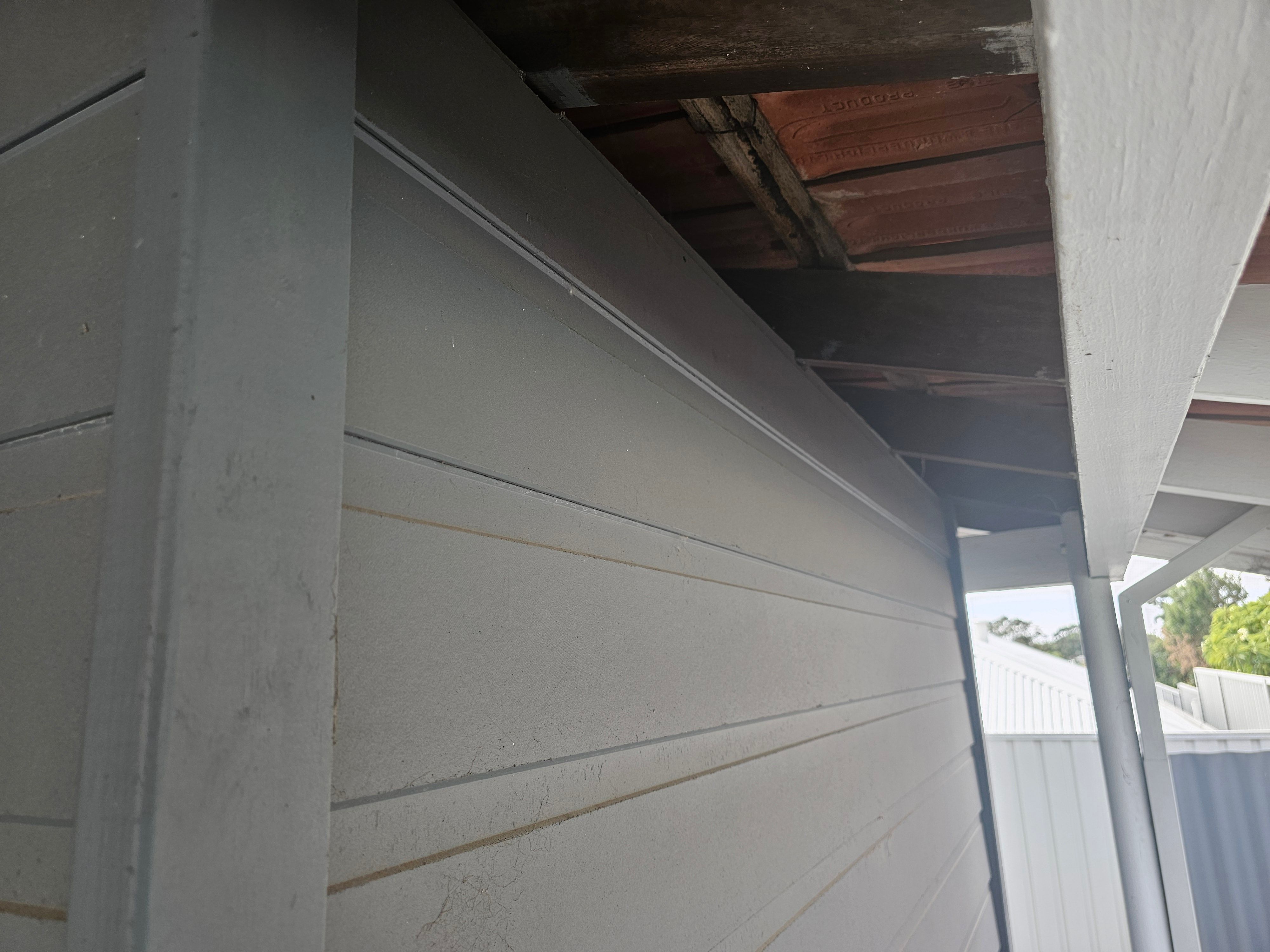 How to fill a large gap between roof and... | Bunnings Workshop community