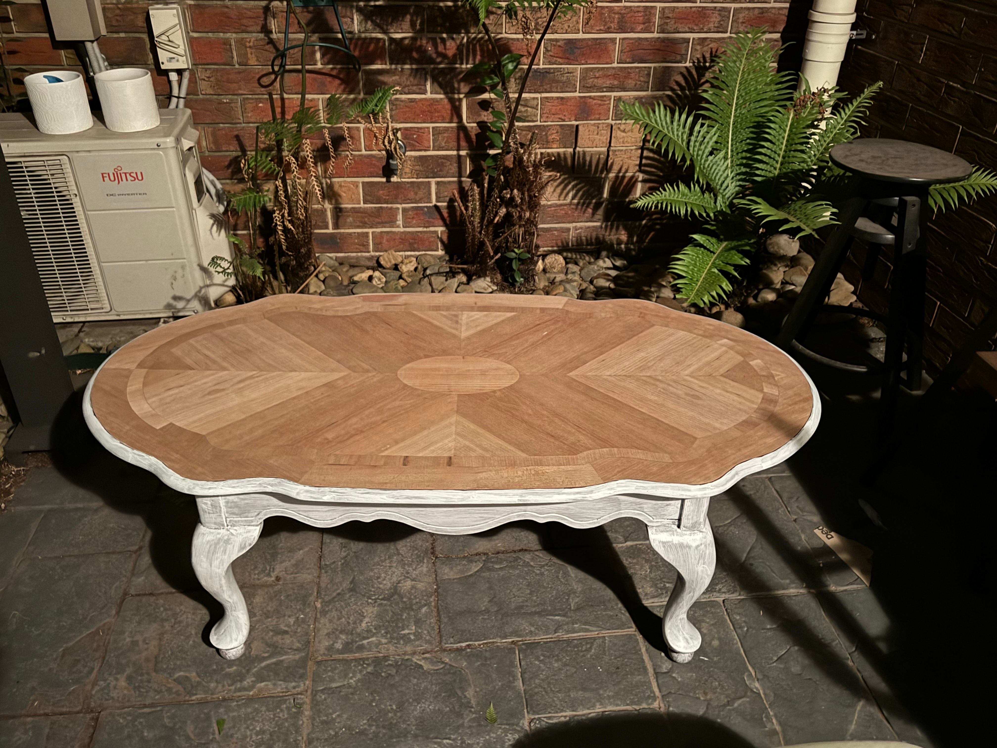 How to fix coffee table that has been sa... | Bunnings Workshop community