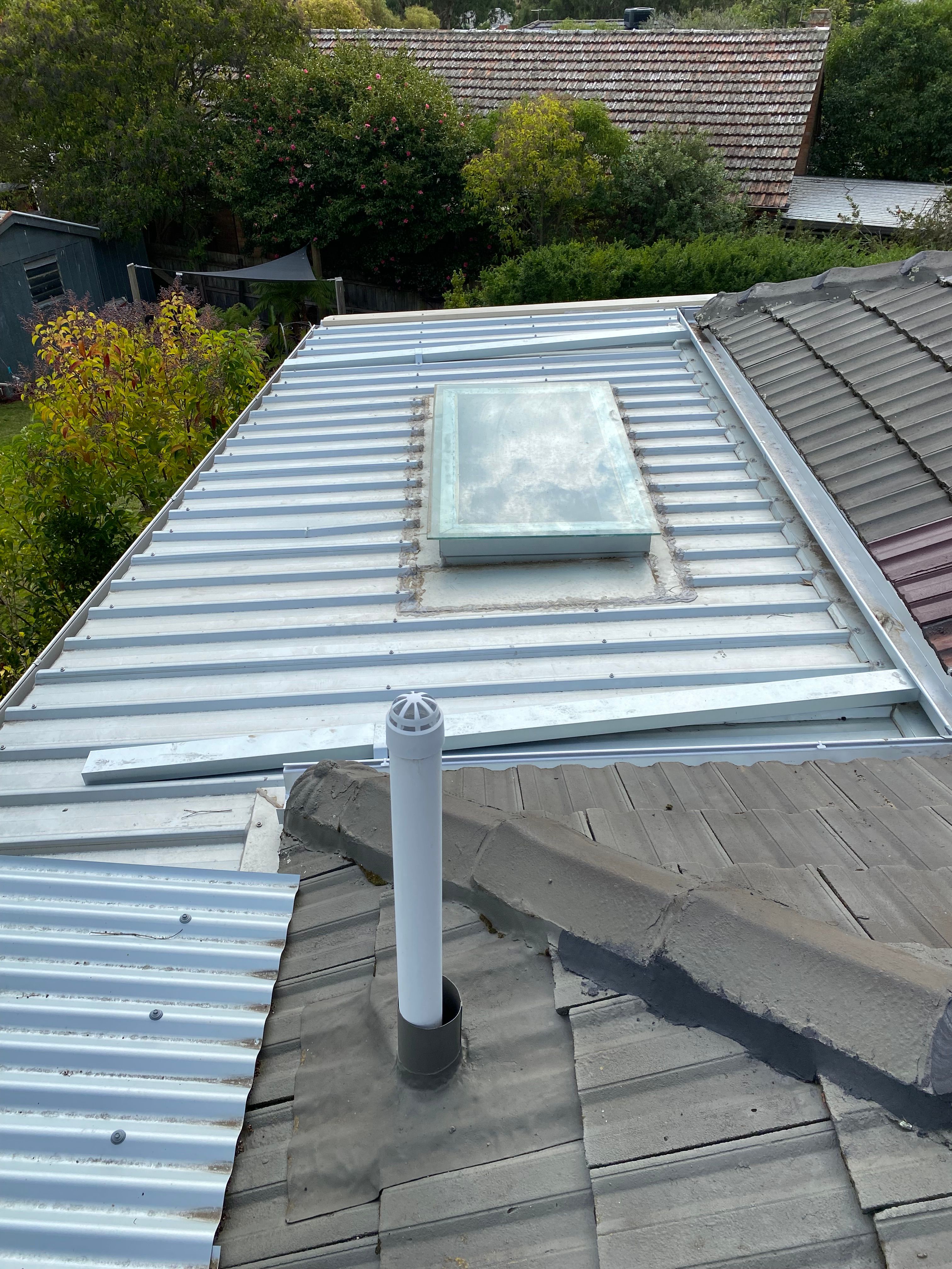 How to seal holes in metal deck roof? | Bunnings Workshop community