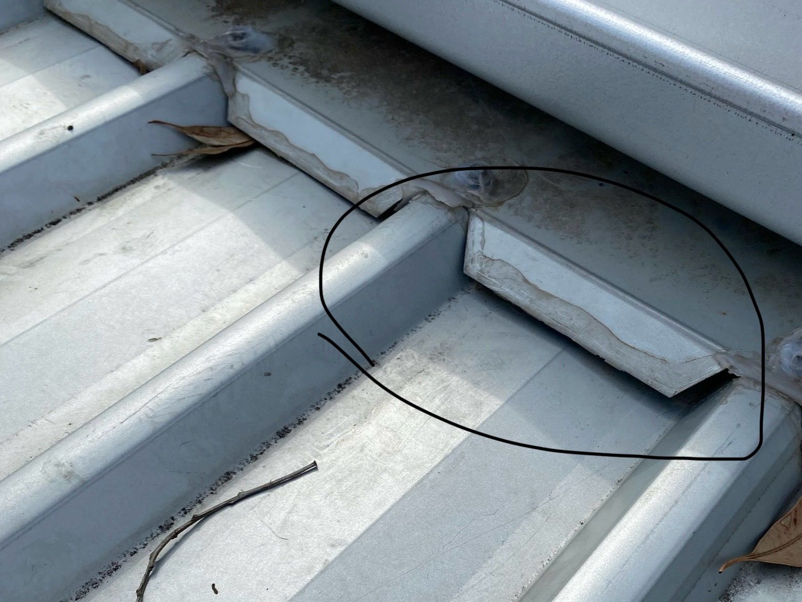 How to seal holes in metal deck roof? | Bunnings Workshop community