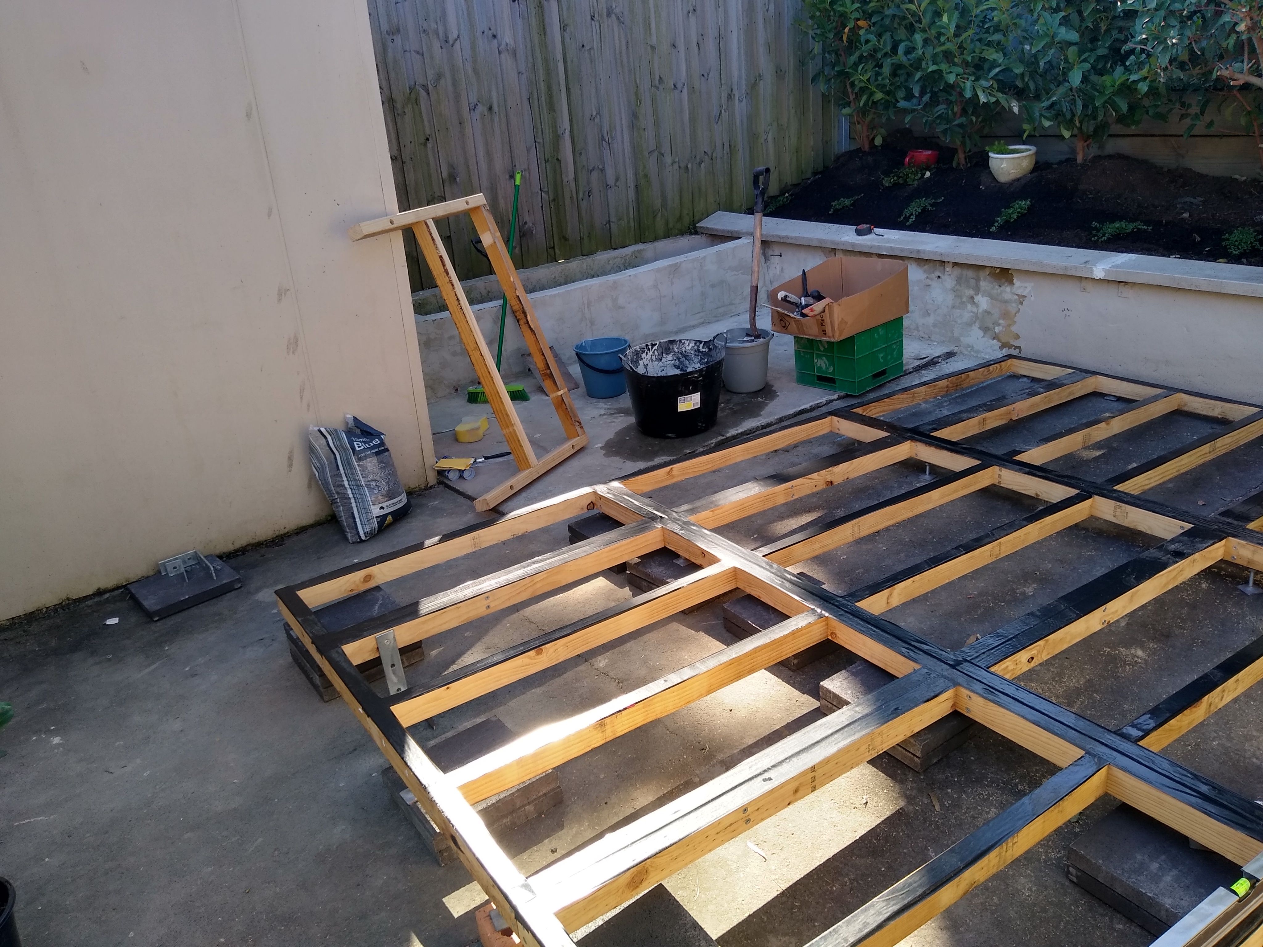 How to build a small deck using modular ... | Bunnings Workshop community