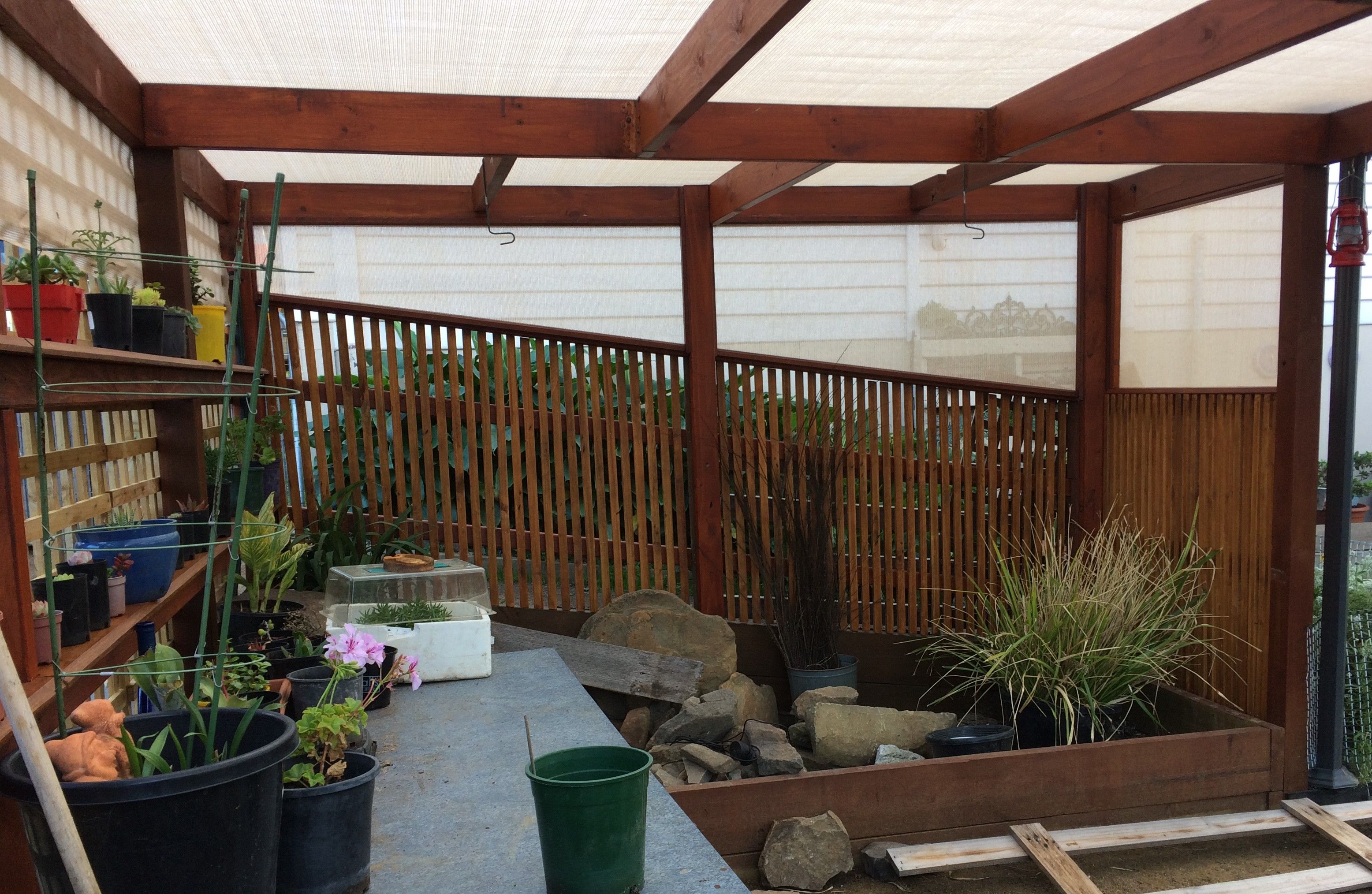 Outdoor screening using pallet timber | Bunnings Workshop community