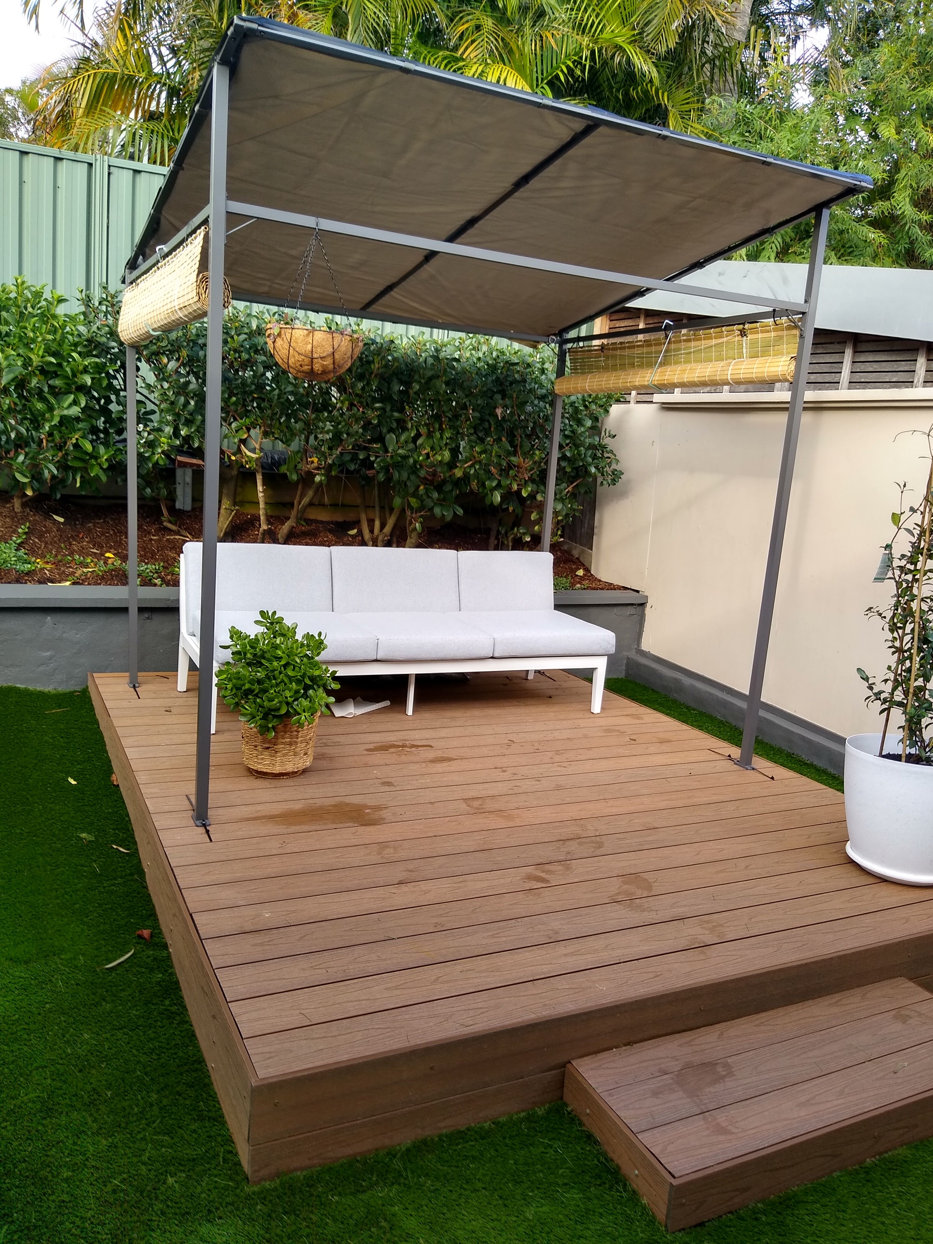 How to build a small deck using modular ... | Bunnings Workshop community