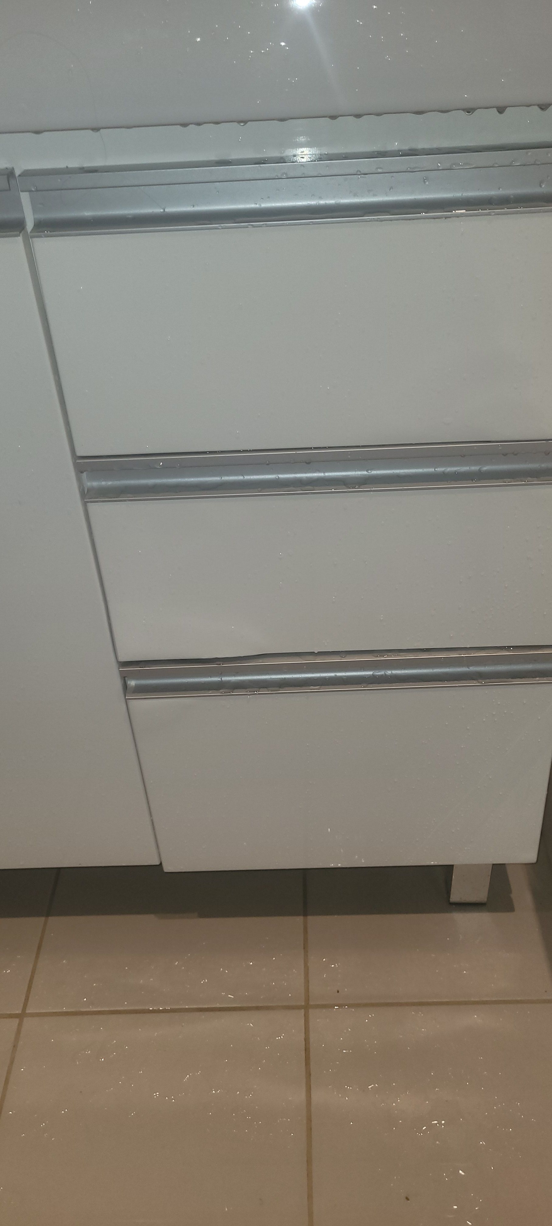 How to replace water-damaged drawer in b... | Bunnings Workshop community