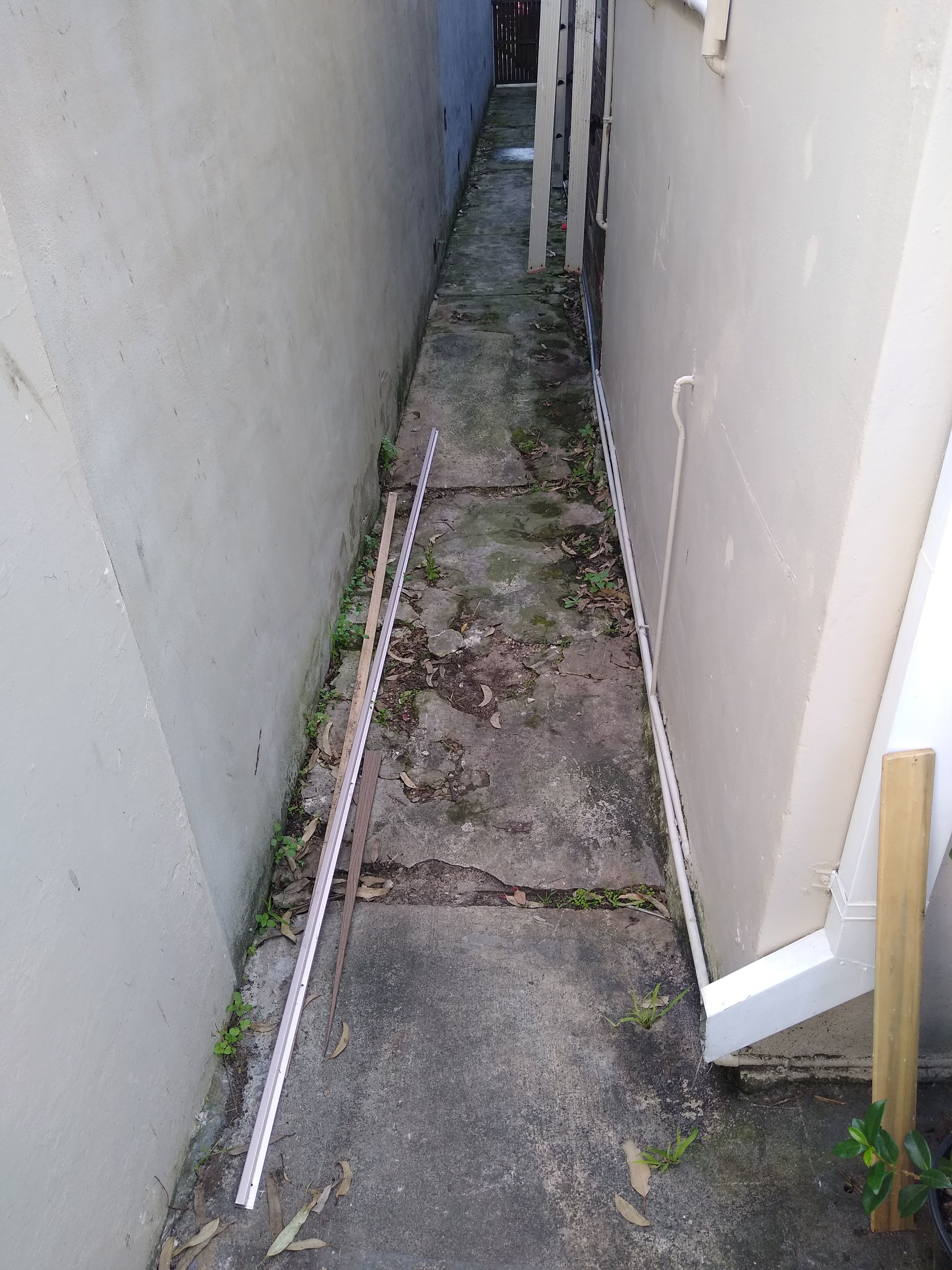 How to improve look of side passage? Bro... | Bunnings Workshop community